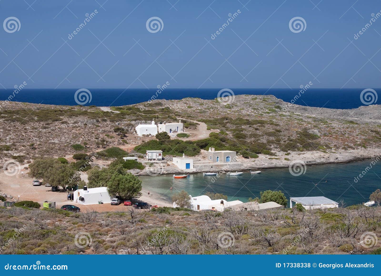 Limnaria Beach, Kithira stock photo. Image of rocky, arid - 17338338
