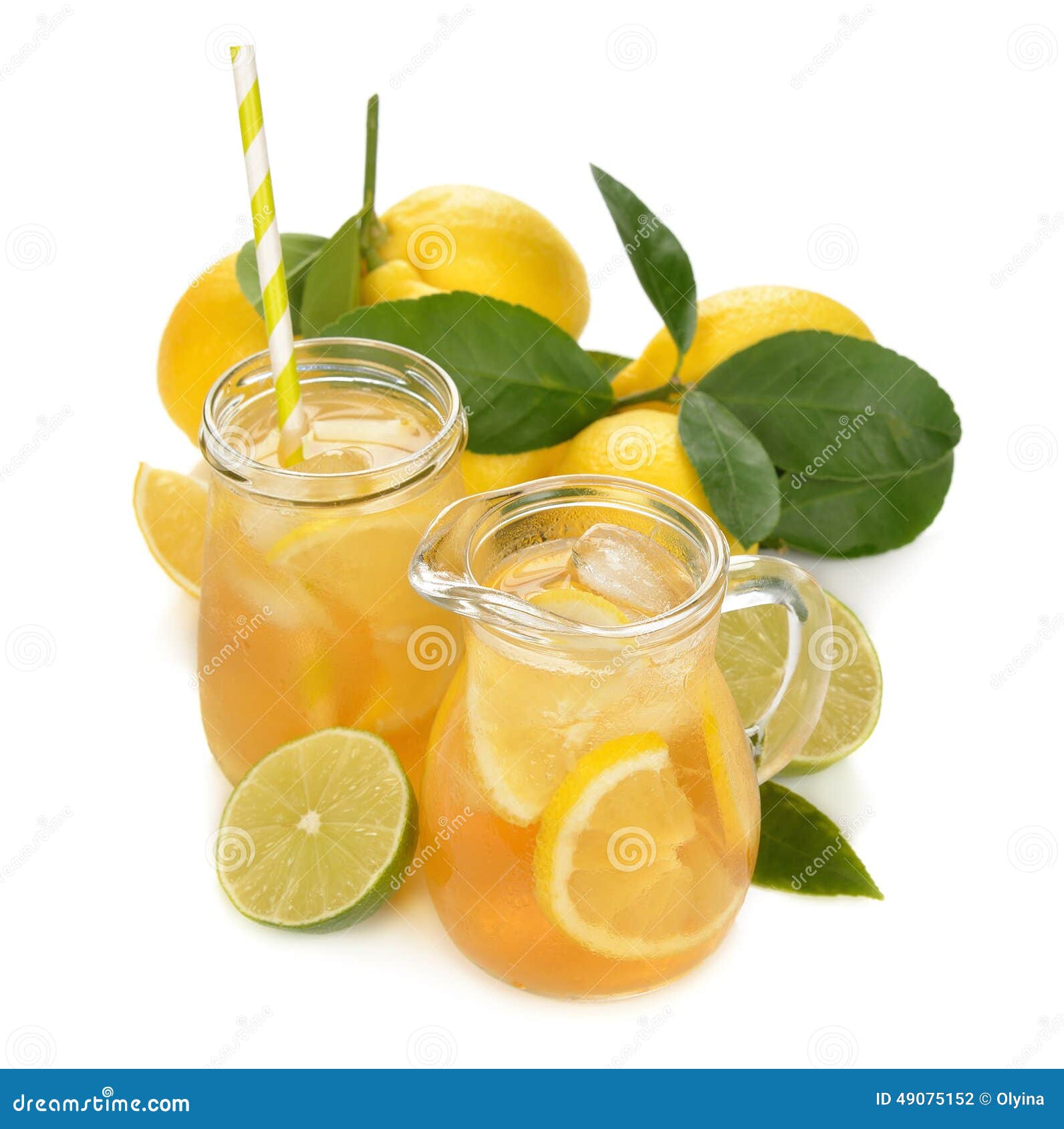 Limonata fresca fotografia stock. Immagine di bevanda - 49075152