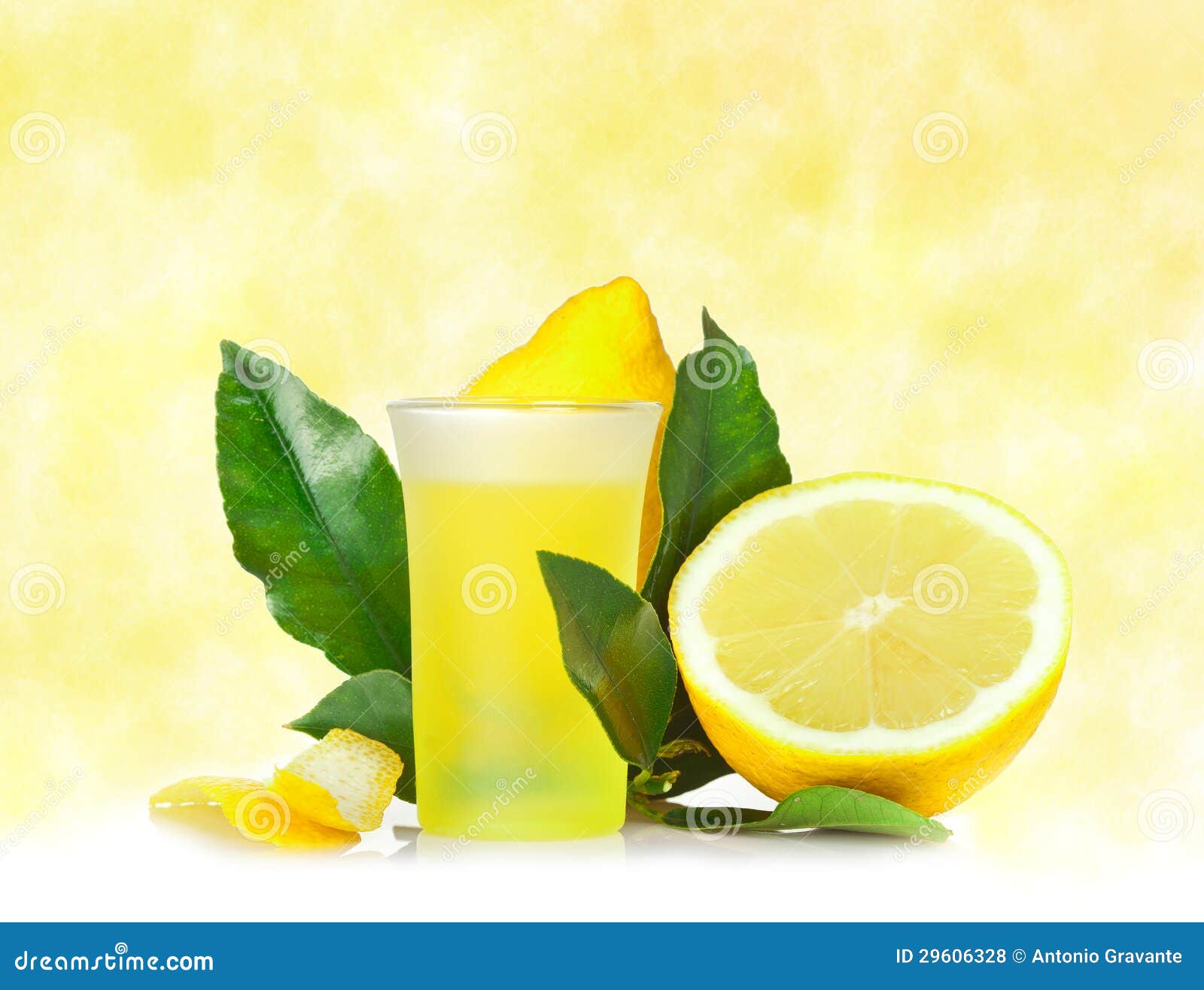 Limoncello stock photo. Image of bottle, refreshing, sizilien - 29606328