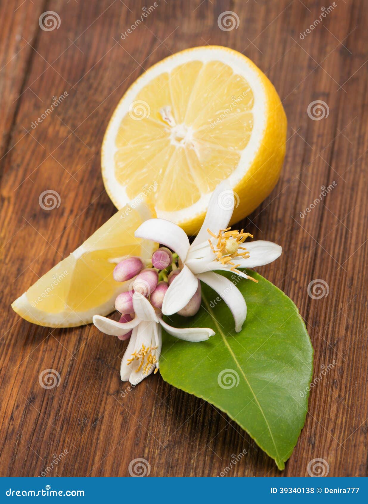 Limone e fiore fotografia stock. Immagine di nessuno - 39340138