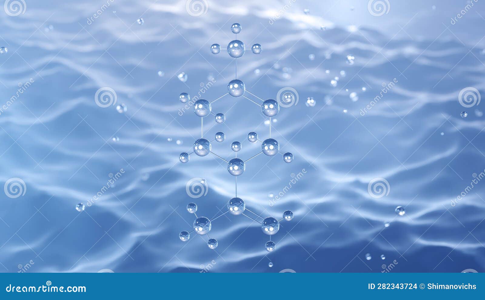 Limonene Molecule, Aliphatic Hydrocarbon Molecule Molecular Structure ...