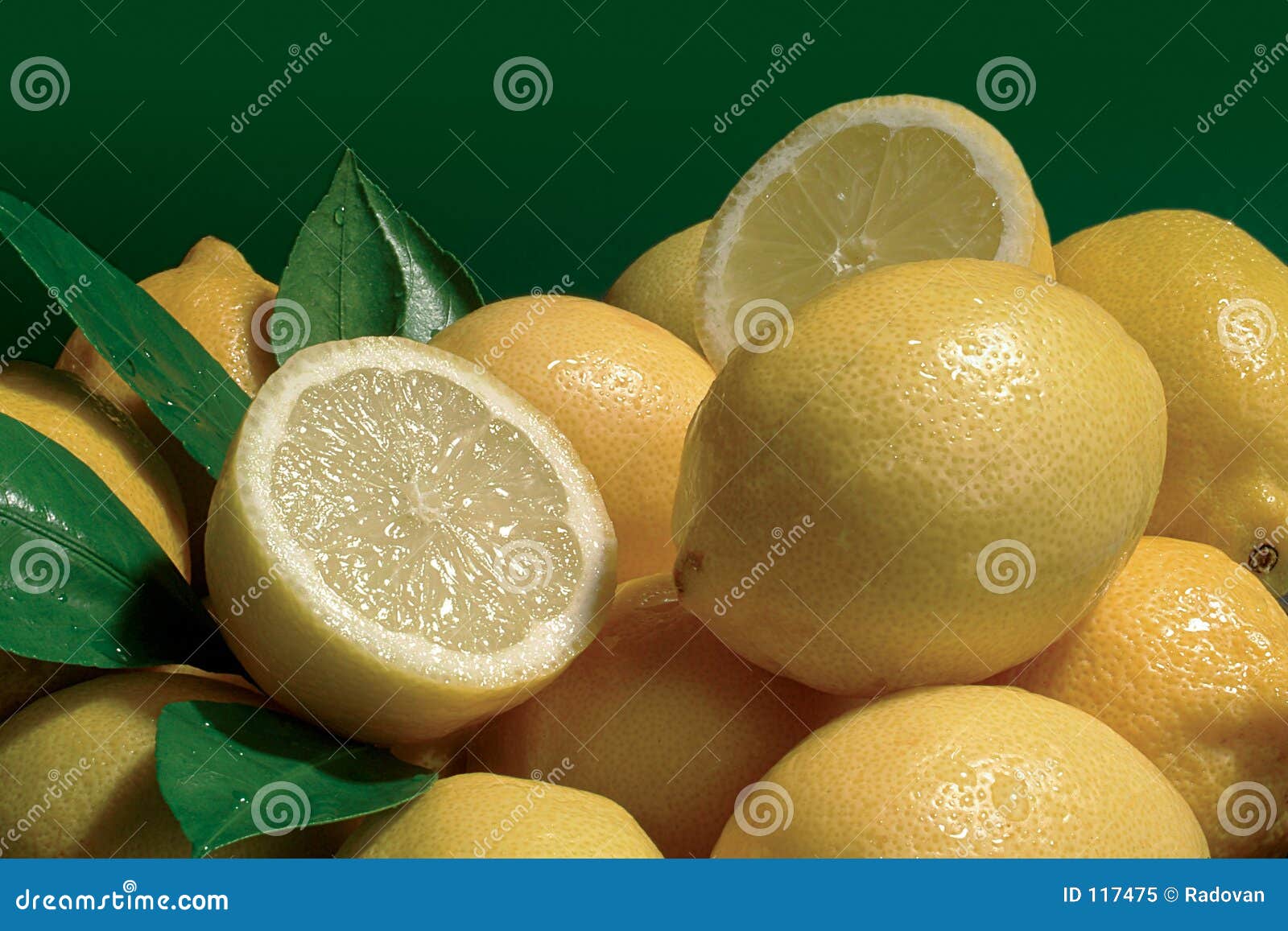 Limones imagen de archivo. Imagen de vitamina, dieta, limones - 117475