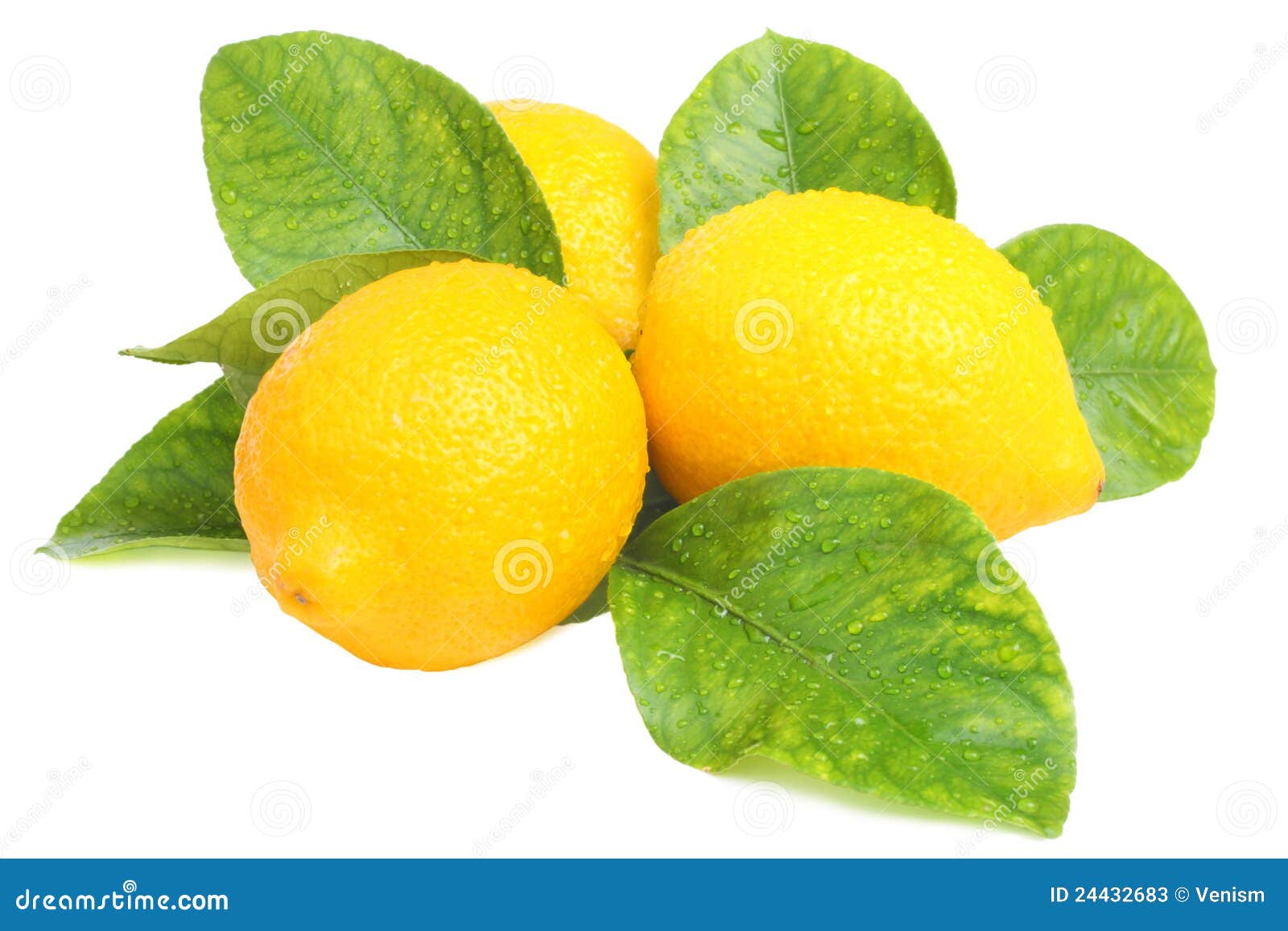 Limones frescos imagen de archivo. Imagen de sano, verde - 24432683