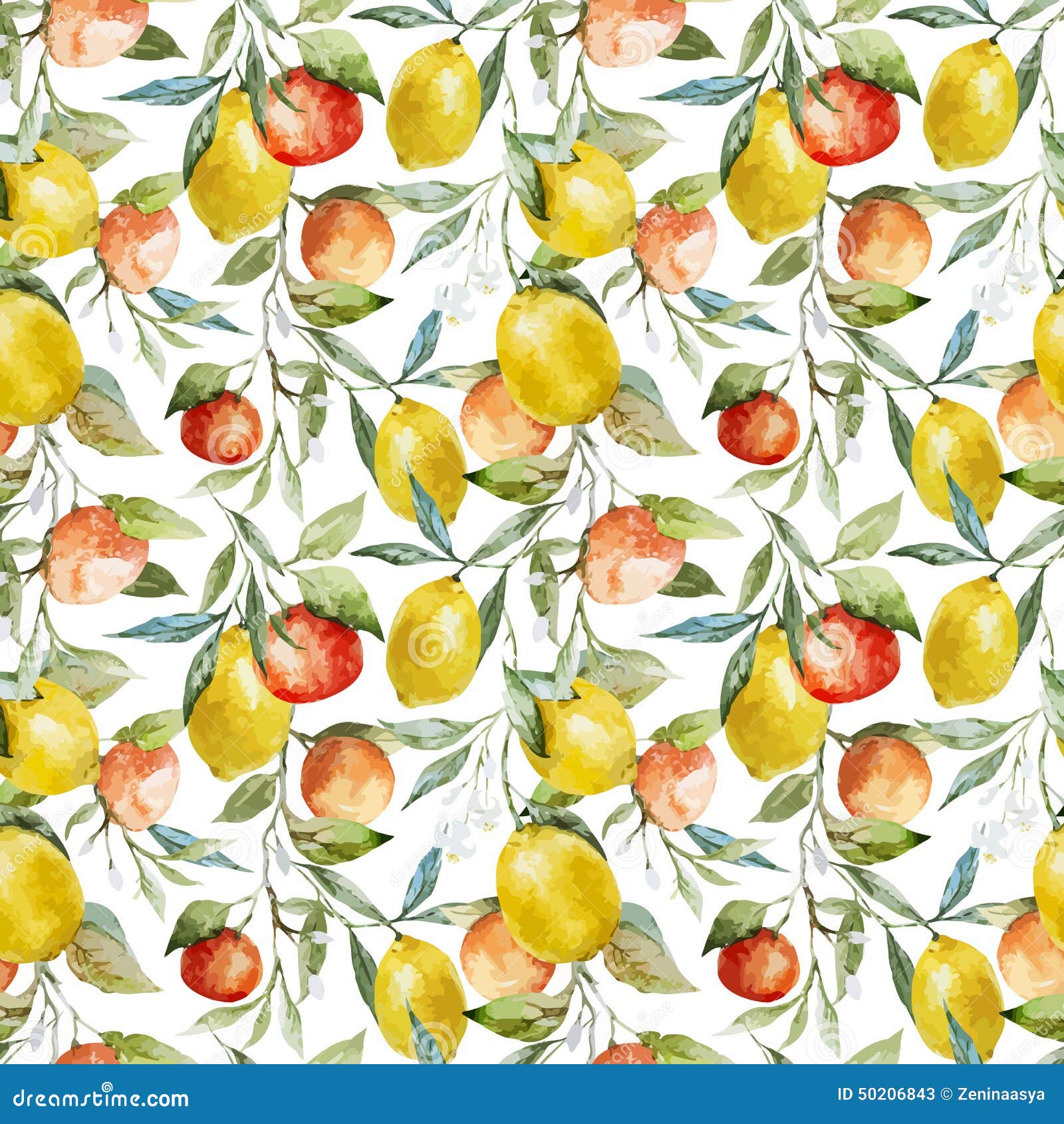 Limoni ed arance illustrazione vettoriale. Illustrazione di sfondo ...