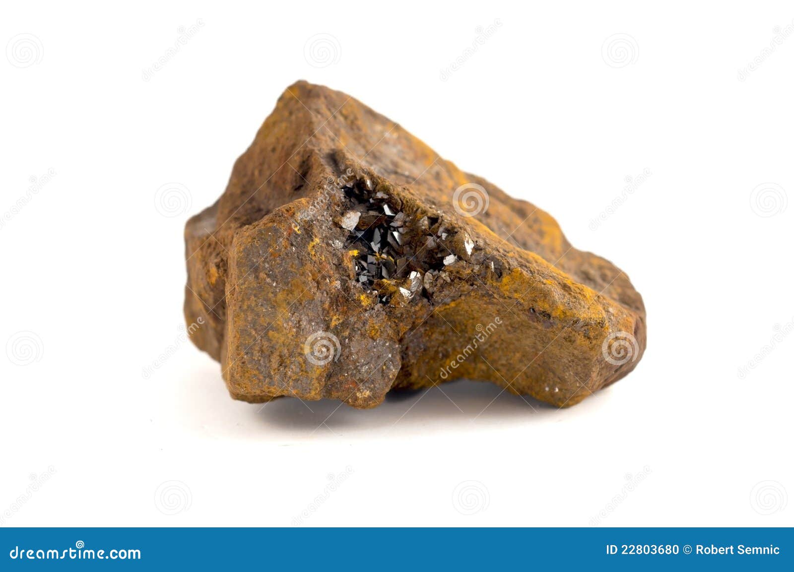 Limonite - iron ore stock photo. Image of extraction - 22803680
