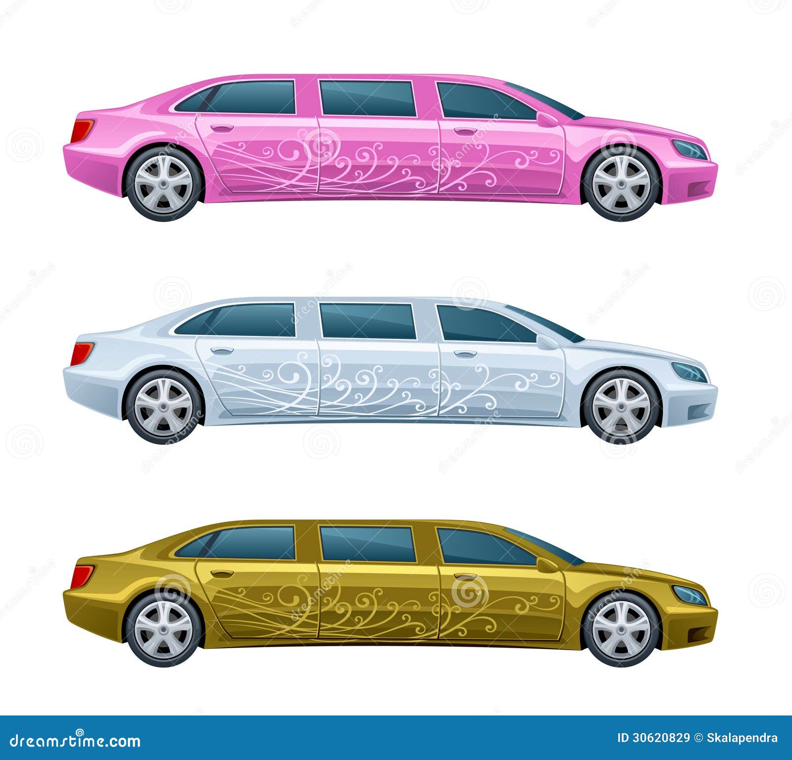 Limousine Stock Illustrationen, Vektors, & Klipart – (4,420 Stock ...