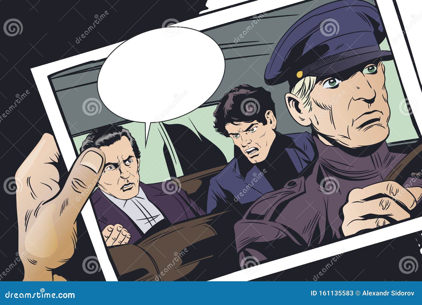 Limousine Driver and Passengers Stock Vector - Illustration of concept ...