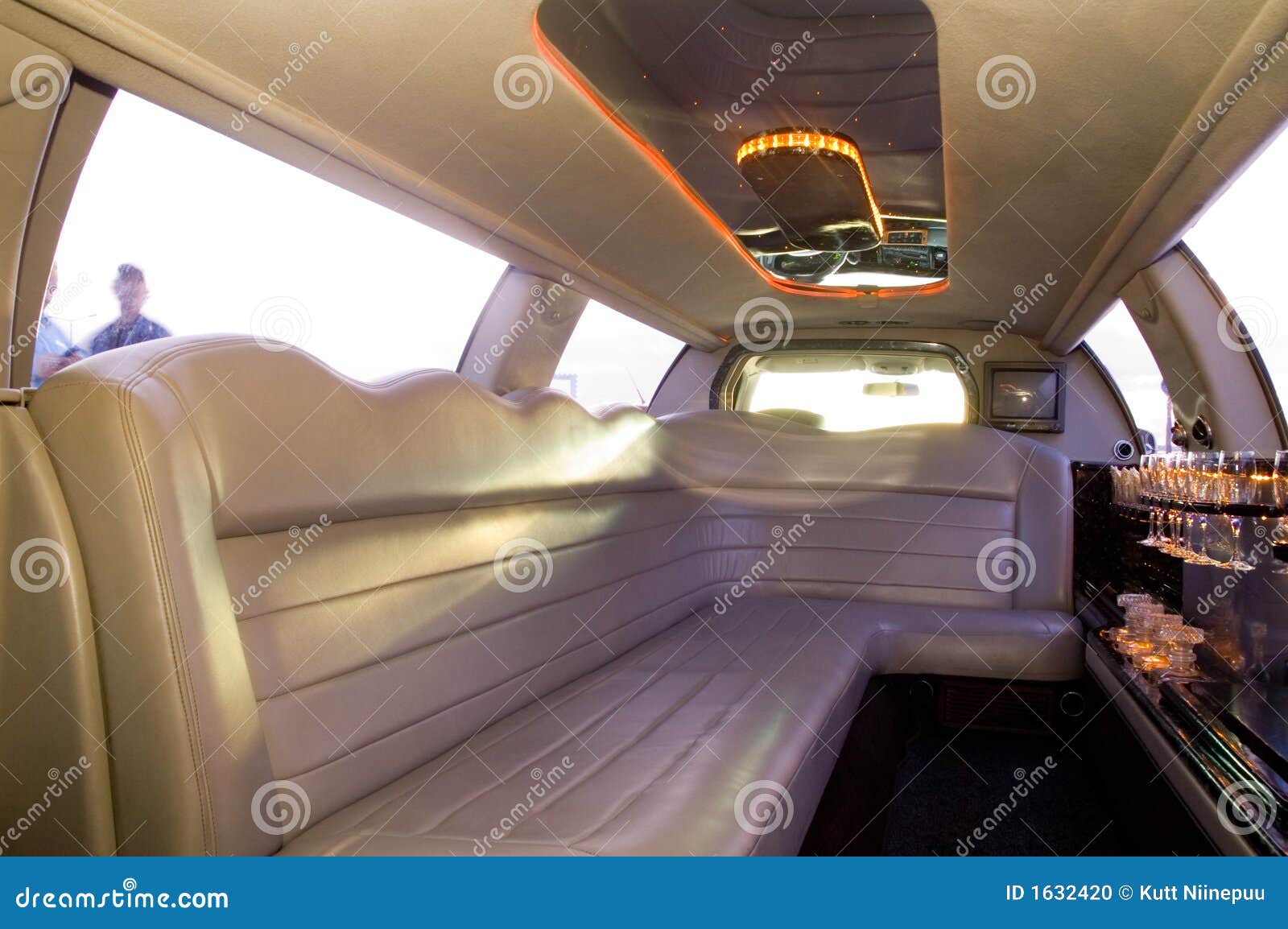 Limousine interior stock photo. Image of interior, mini - 1632420