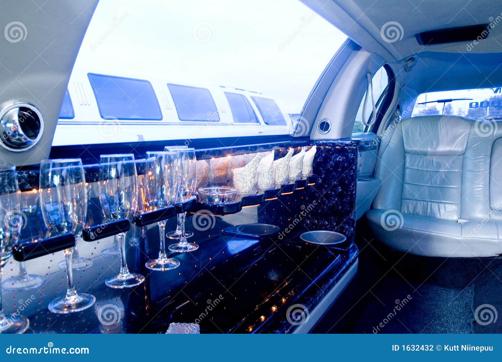 Limousine interior stock photo. Image of prosperous, fame - 1632432