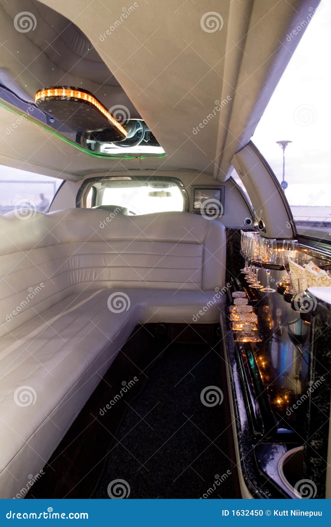 Limousine interior stock photo. Image of privileged, luxury - 1632450