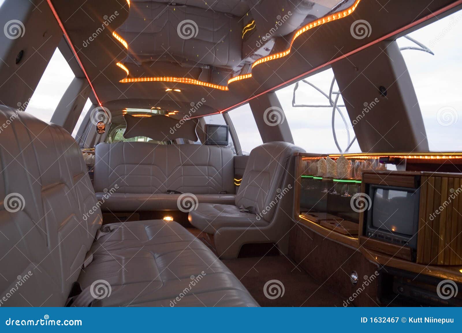 Limousine interior stock image. Image of society, privilege - 1632467