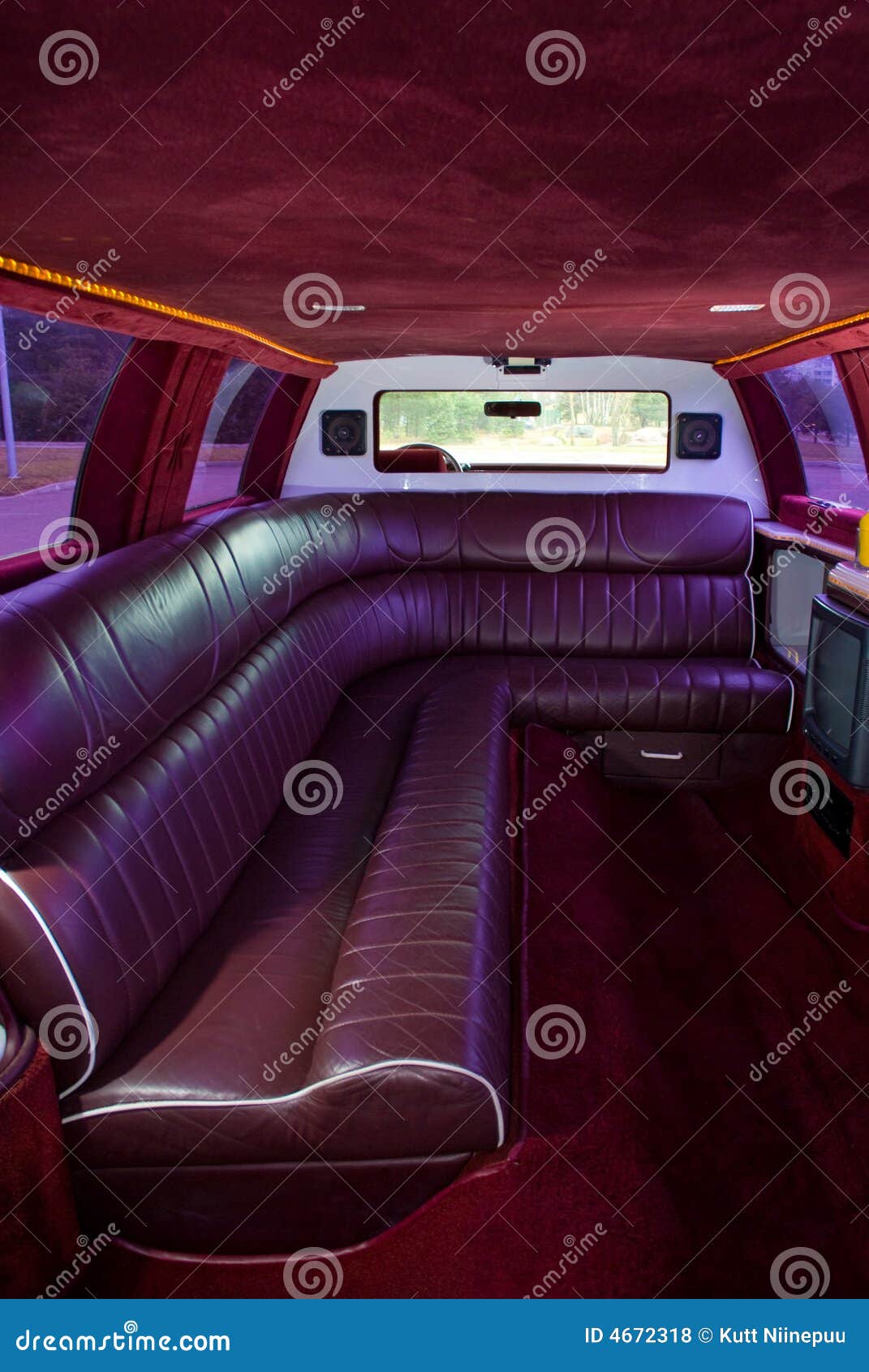 Limousine Interior stock photo. Image of furnished, vehicle - 4672318