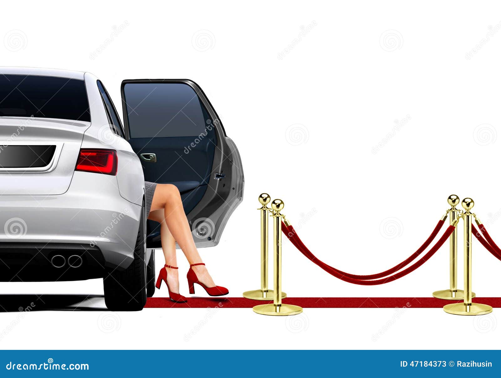 Red Carpet Arrival Leg Over White Stock Photos - Free & Royalty-Free ...