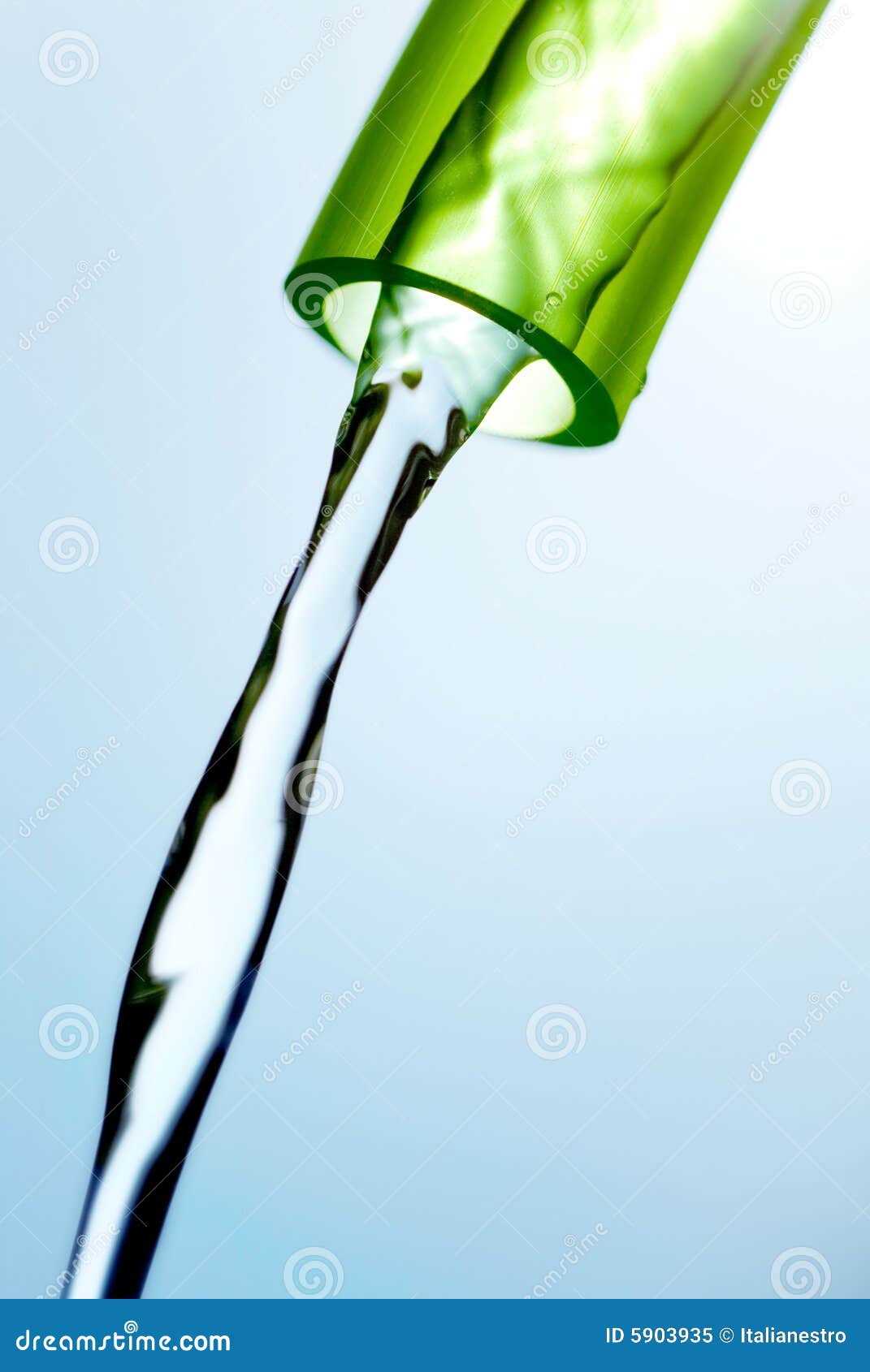 Limpid water flowing stock image. Image of consume, clear - 5903935