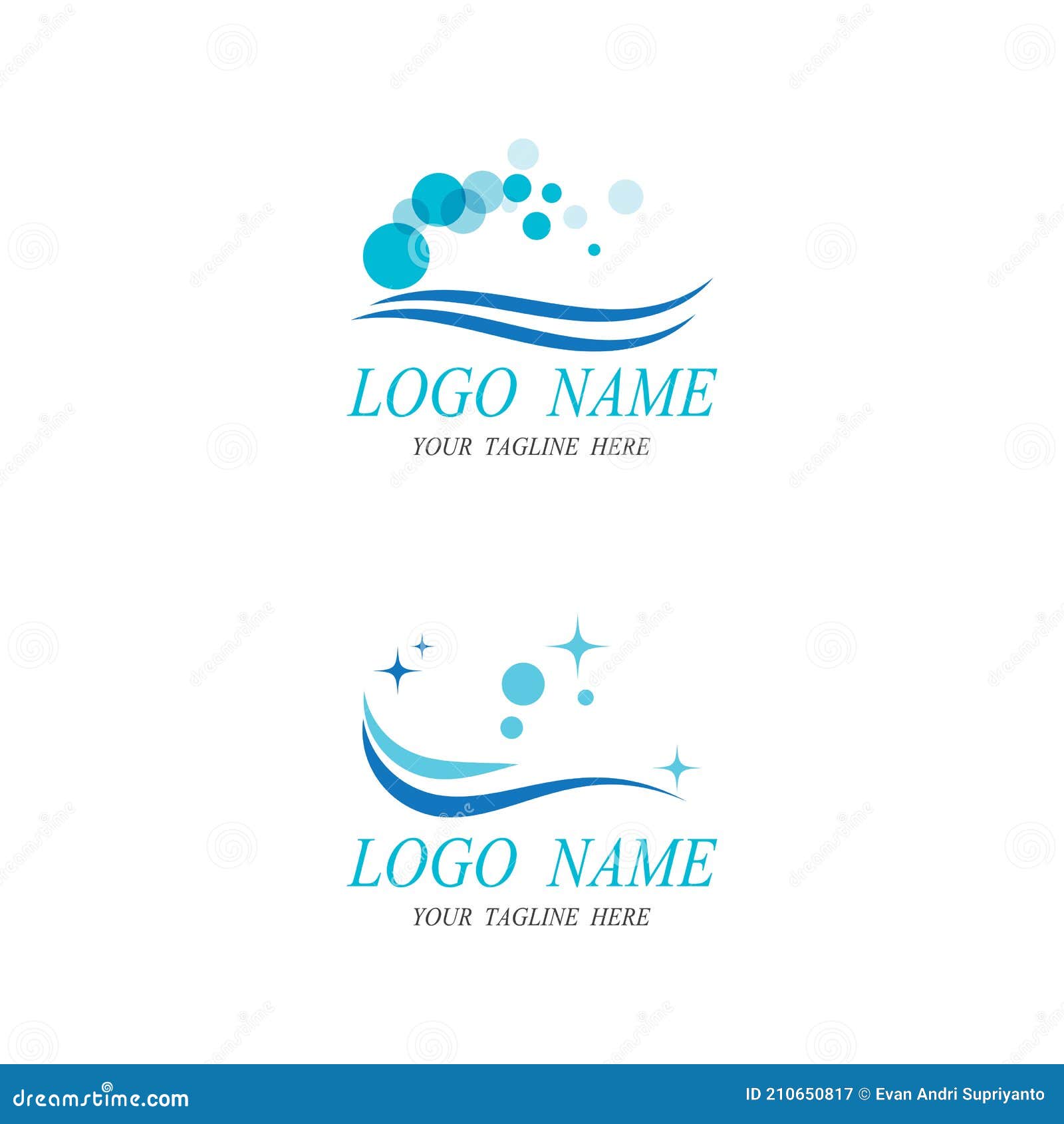 Limpieza Servicio Limpio Logo Icono Vector Plantilla Ilustración del ...