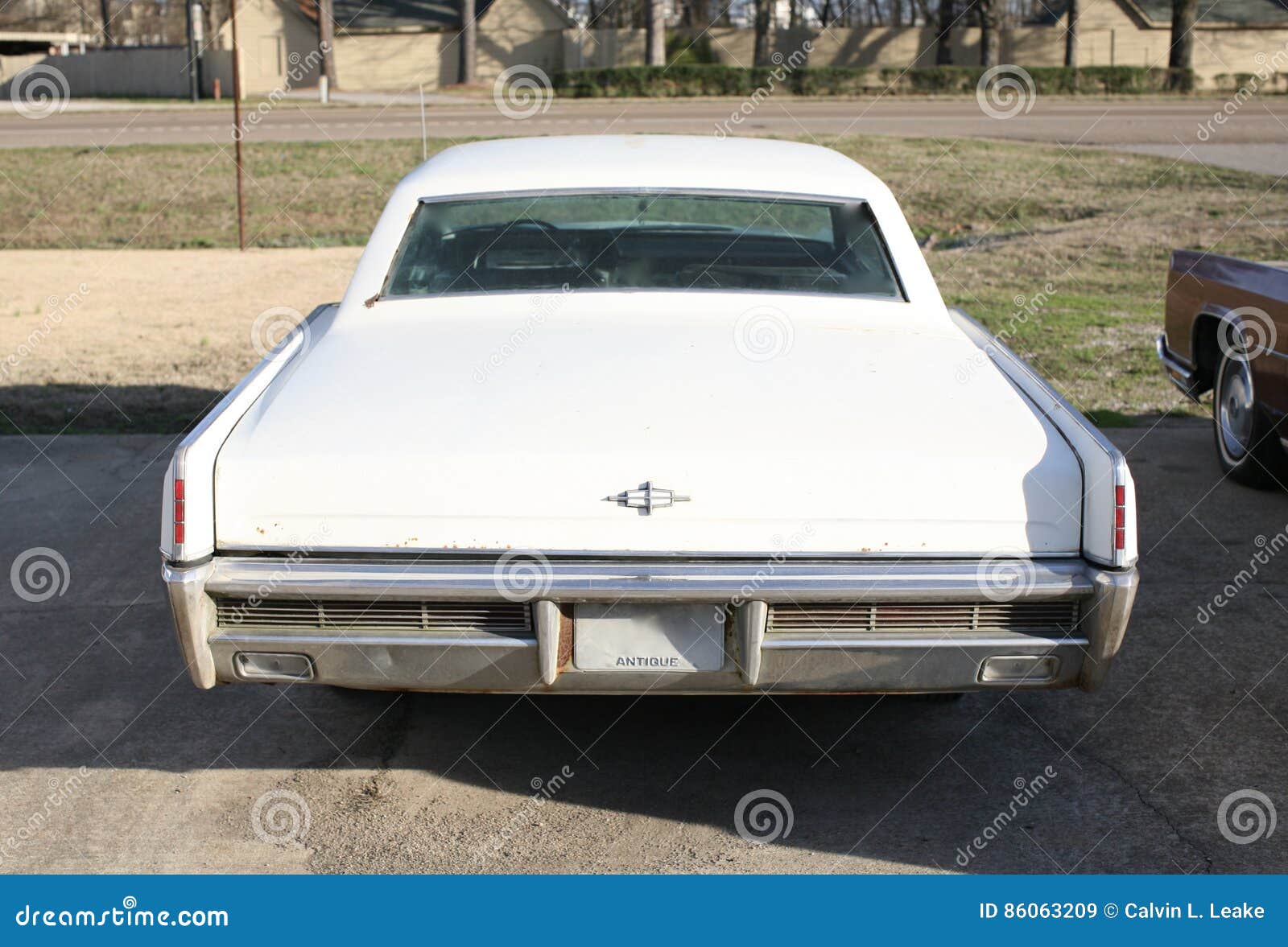 Lincoln Continental Rear View Redaktionell Fotografering för Bildbyråer ...