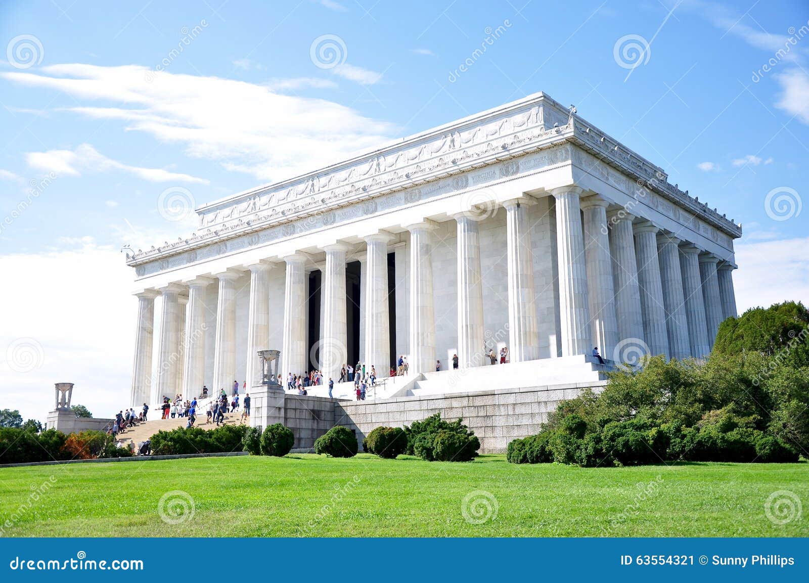 Lincoln Memorial fotografia editoriale. Immagine di america - 63554321