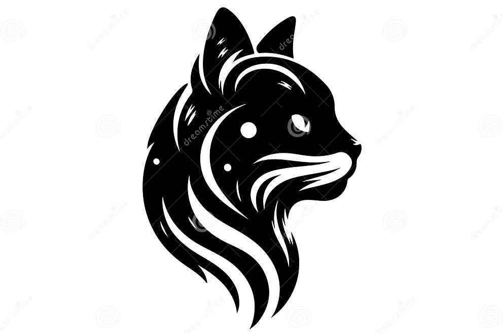 Linda Imagen Vectorial De La Cabeza Del Gato Archivo Vector Eps10 ... Linda Imagen Vectorial De La Cabeza Del Gato Archivo Vector Eps10 ...