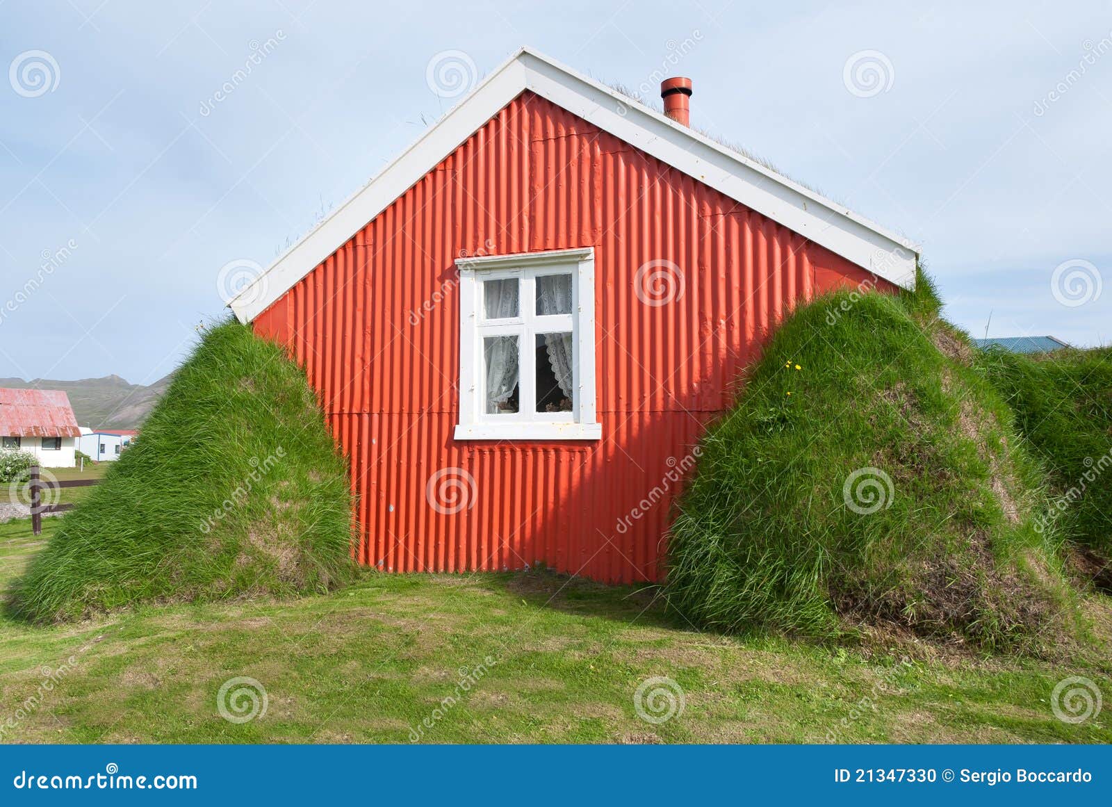 Lindarbakki house stock photo. Image of tourism, sheet - 21347330