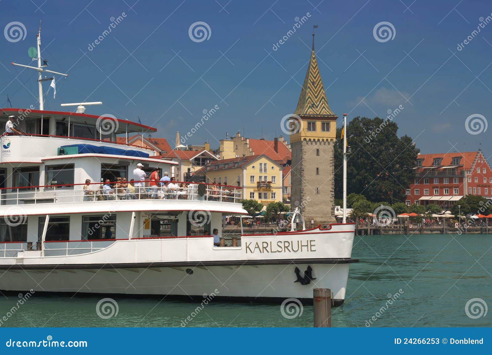 Lindau, Lago Constance, Alemania Foto de archivo editorial - Imagen de ...