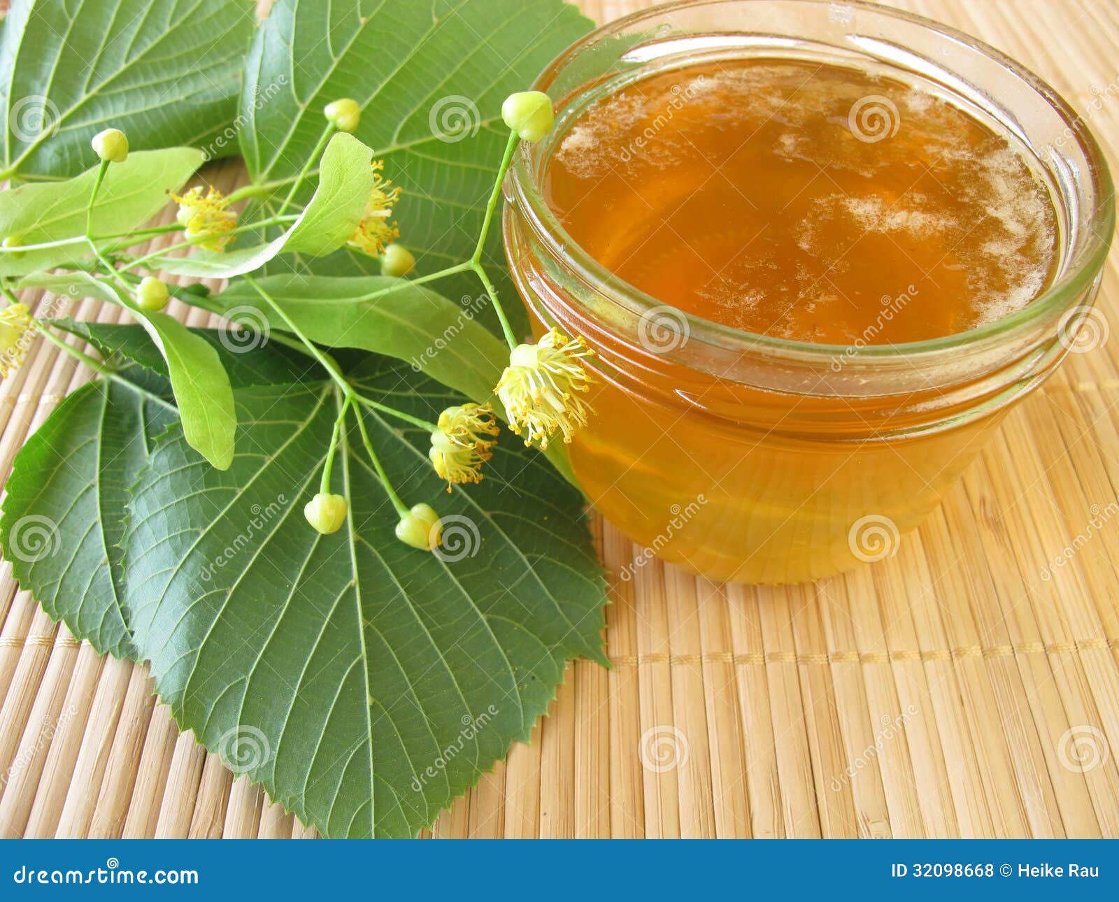 Linden flowers jam stock photo. Image of homemade, spread - 32098668