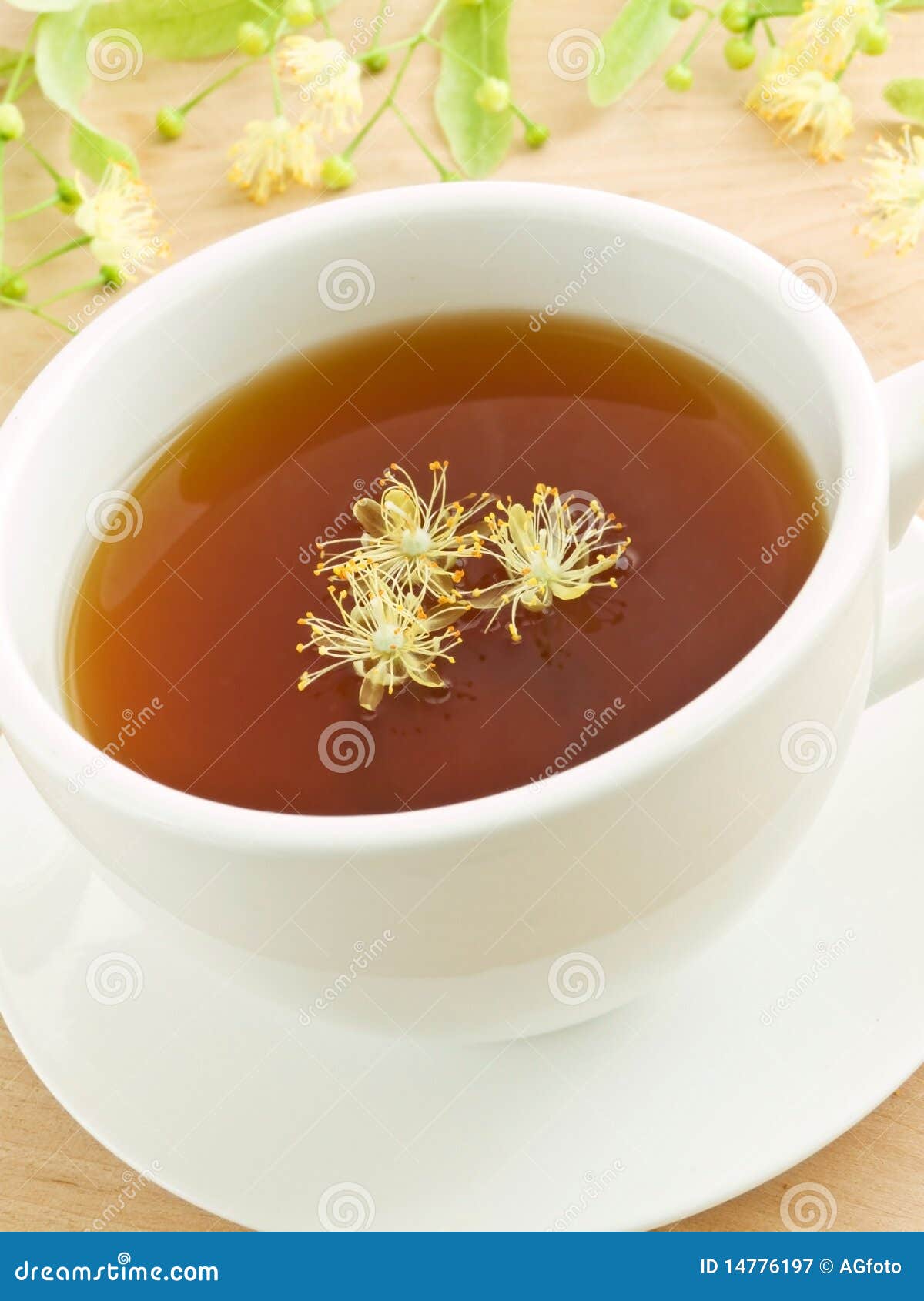 Linden tea stock image. Image of macro, extract, lime - 14776197