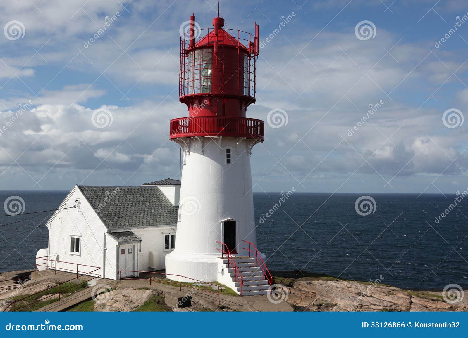 Lindesnes Fyr Lighthouse, Beautiful Nature Norway Natural Landscape ...