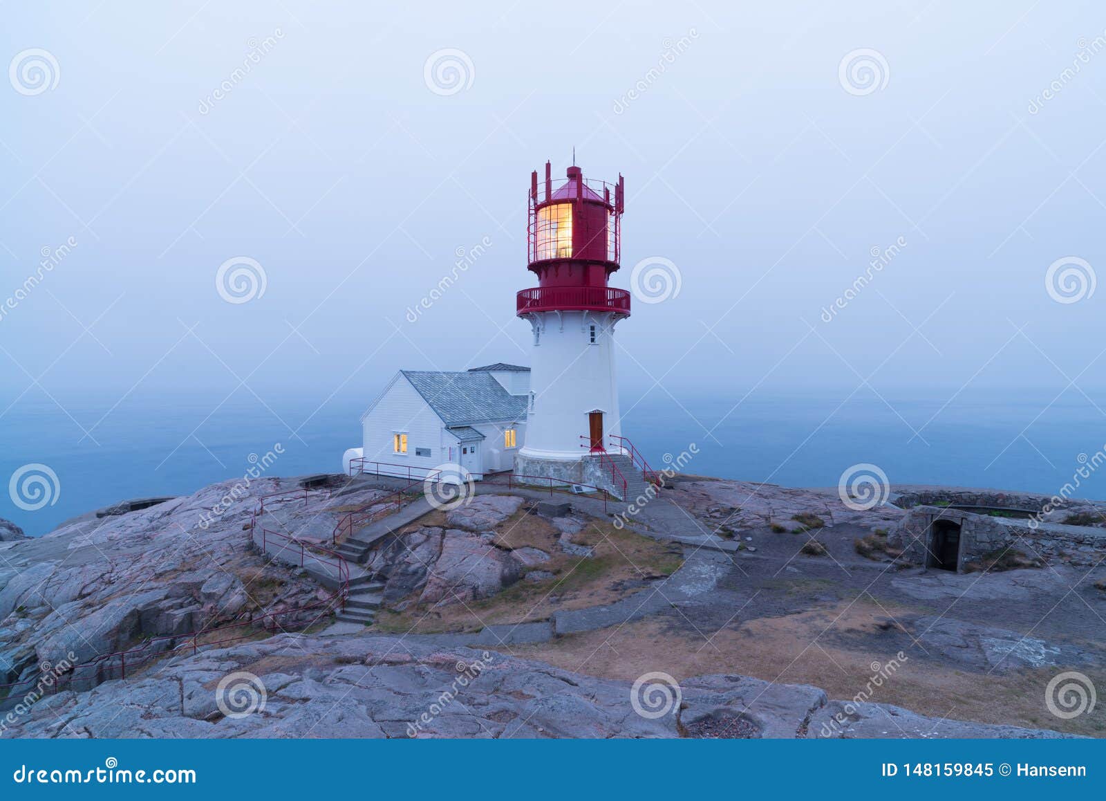 Lindesnes Fyr Lighthouse, Beautiful Nature Norway Natural Landscape ...