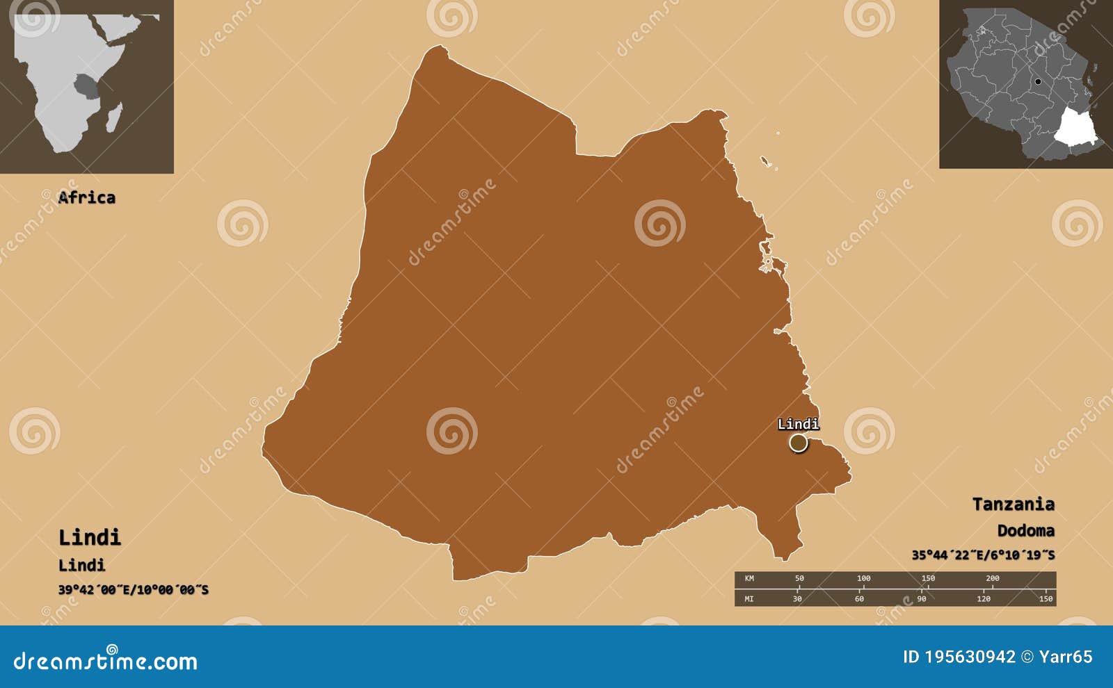 Lindi, Region of Tanzania,. Previews. Pattern Stock Illustration ...