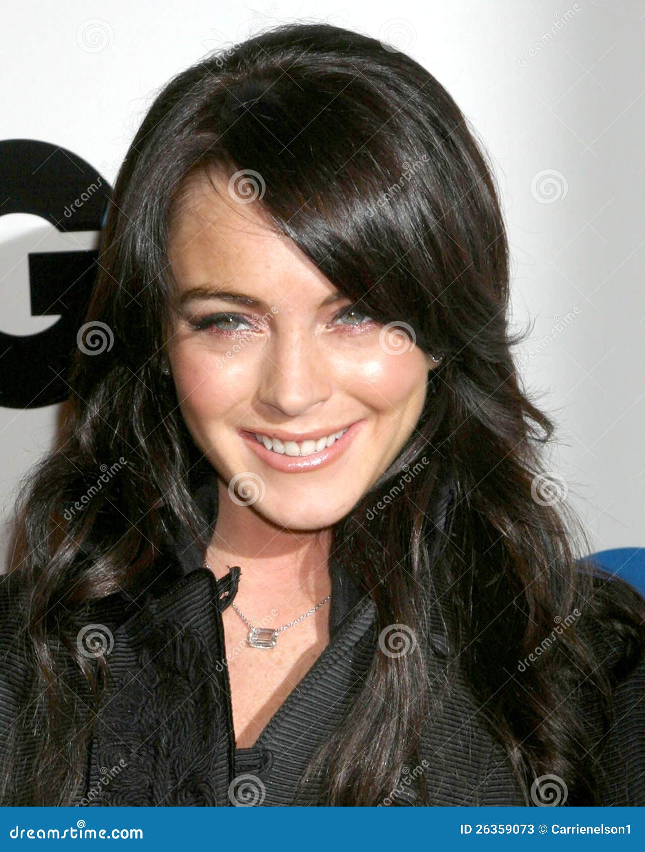 Lindsay Lohan editorial stock photo. Image of lohan, hills - 26359073