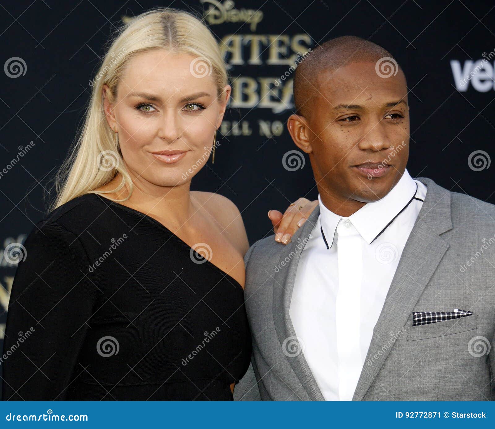 Lindsey Vonn Und Kenan Smith Redaktionelles Foto - Bild von ...