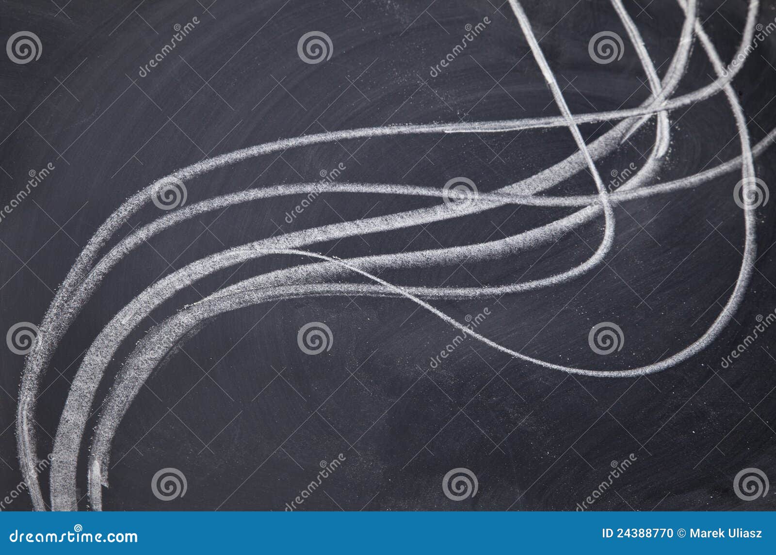 Line Abstract on Blackboard Stock Photo - Image of curve, graph: 24388770