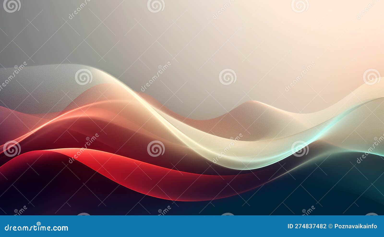 Line Art Illustration on Light Background. Motion Line Design. Vibrant ...