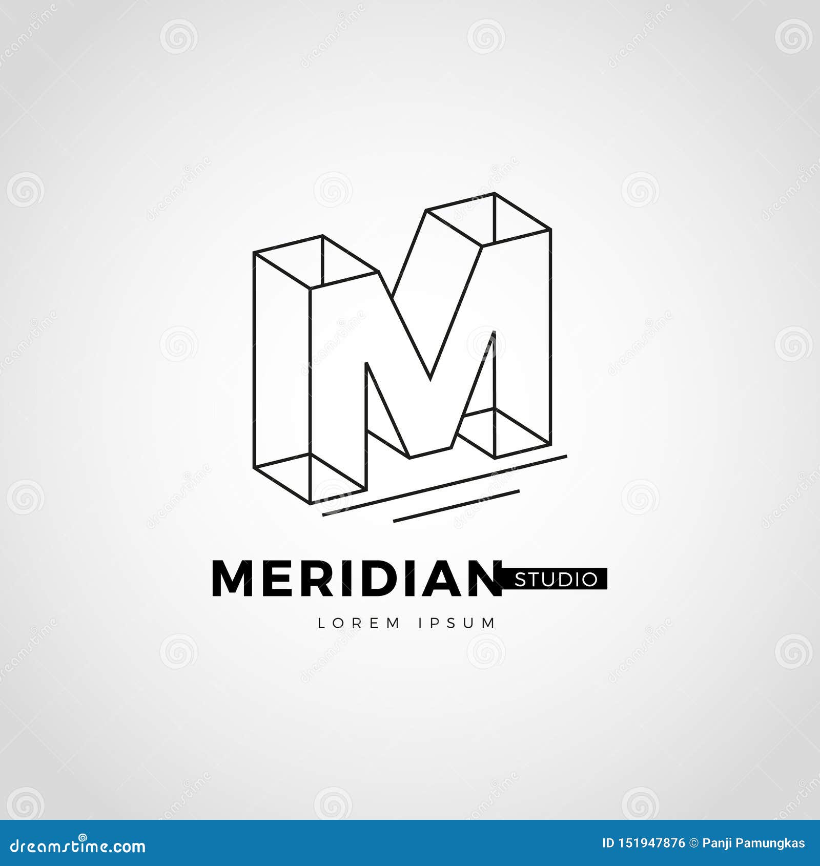 Line Art Lettering Logo Type M Sign Symbol Icon Stock Illustration ...