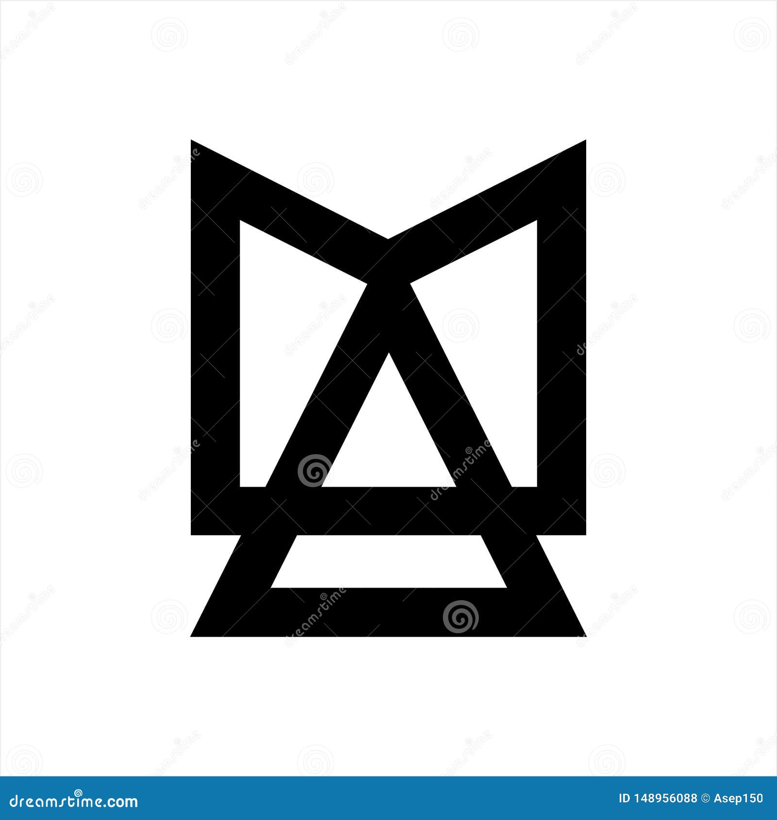 S, CSC, SO Initials Simple Line Art Logo Vector Illustration ...