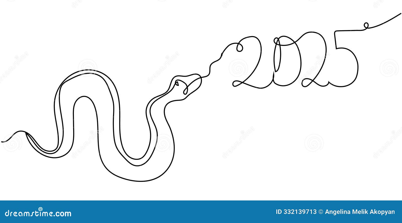 Intertwining Snake And Spiders Royalty-Free Illustration ...