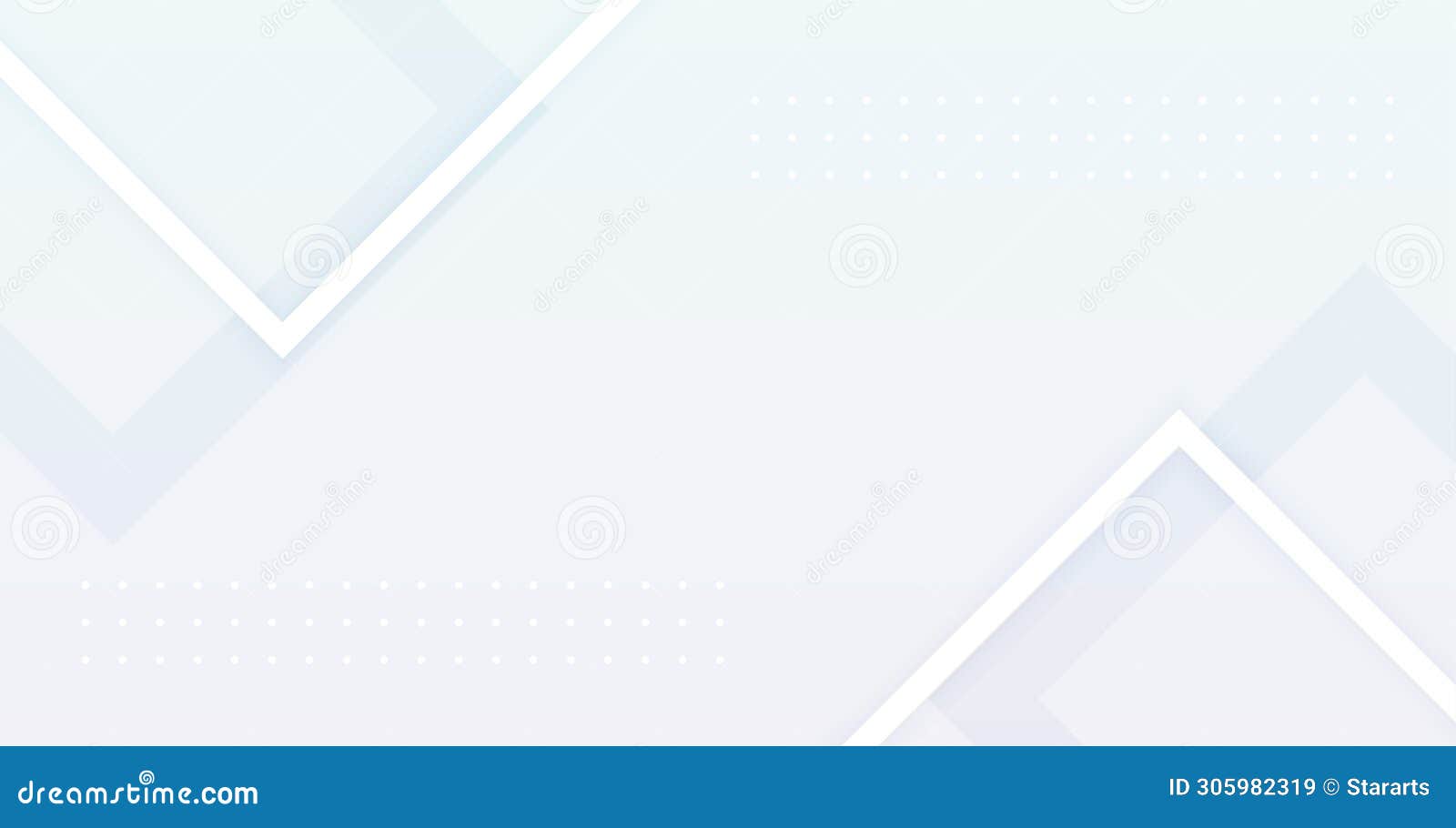 Line Art White Abstract Banner in Minimal Style Stock Illustration ...