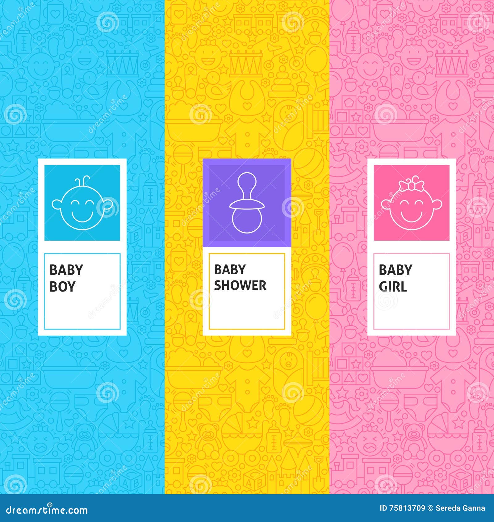 Line Baby Crib Hanging Toys Icon Isolated On Grey Background. Baby Bed ...