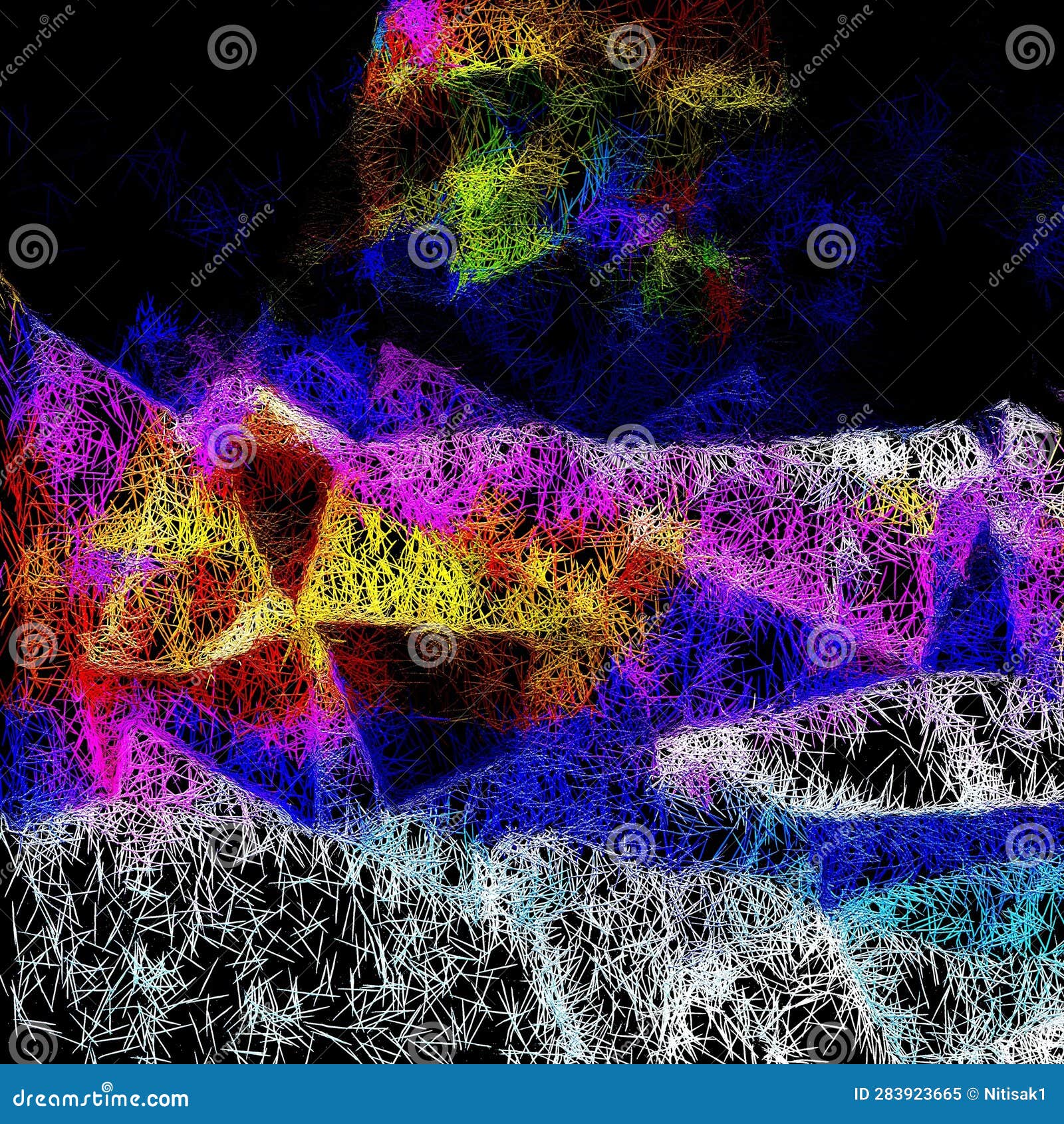 Line Based Background Art Embracing the Beauty of Intricate Patterns ...