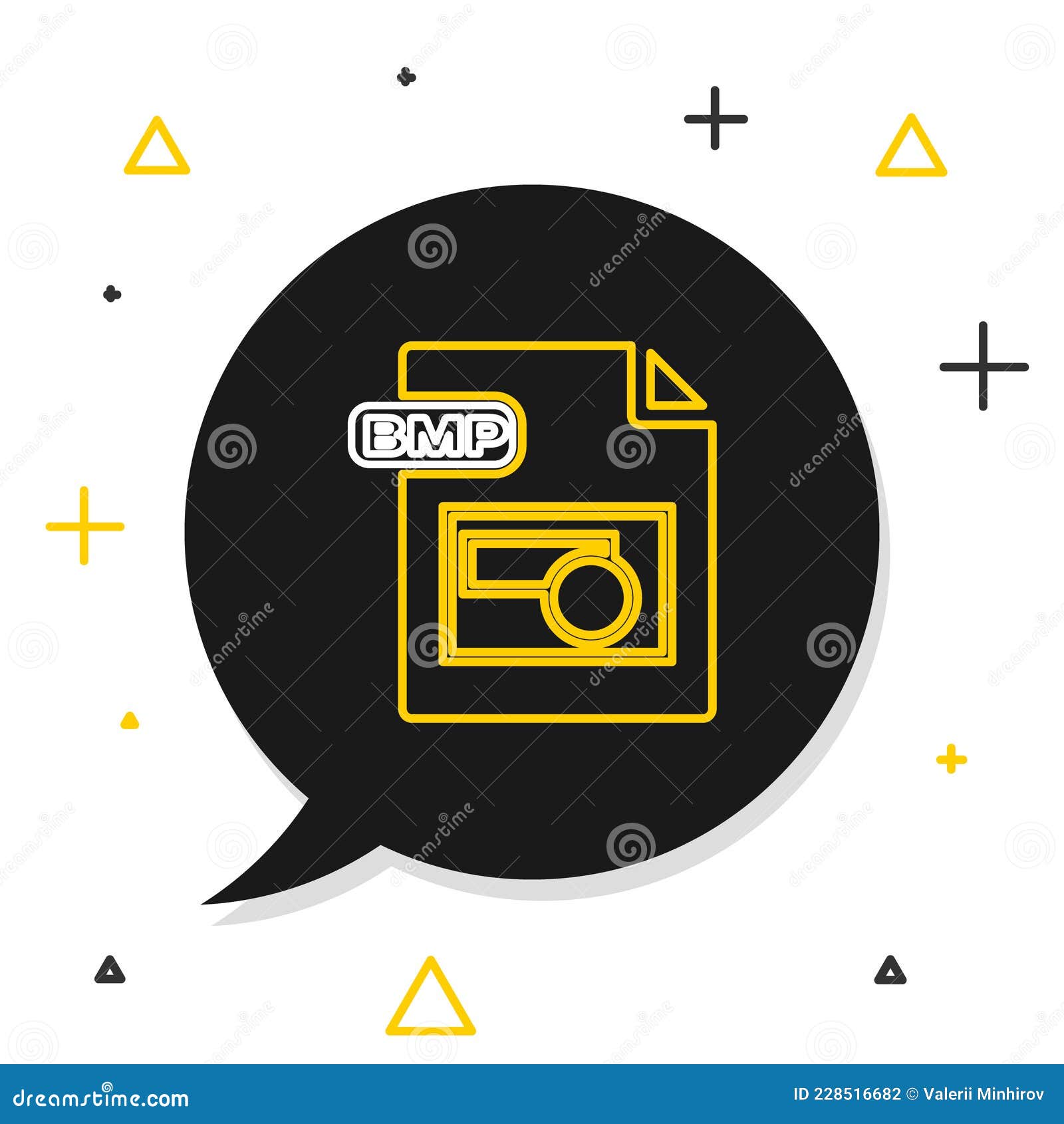 Line BMP File Document. Download Bmp Button Icon Isolated on White ... Line BMP File Document. Download Bmp Button Icon Isolated on White ...