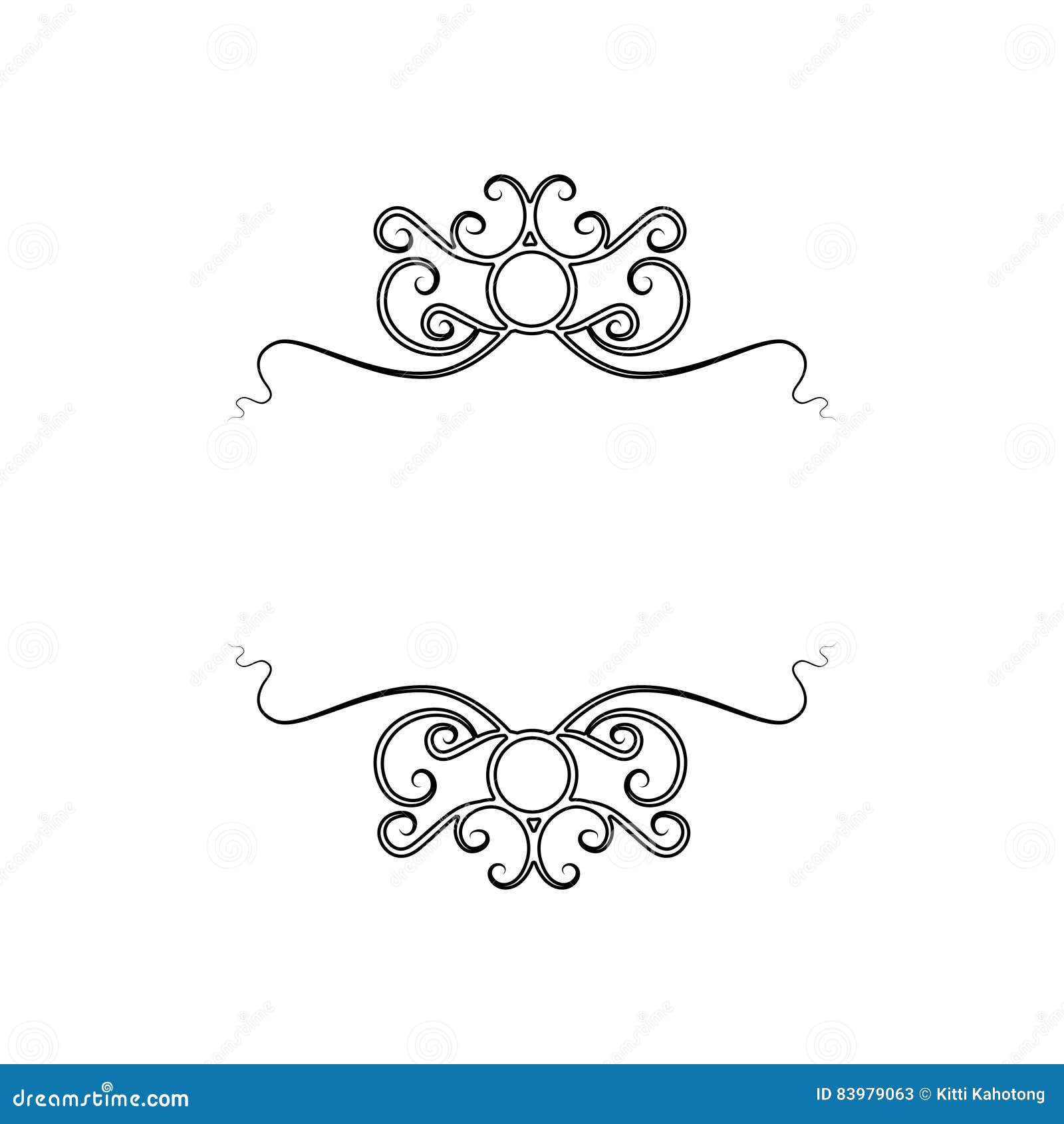 Line border frame , design stock vector. Illustration of classic - 83979063