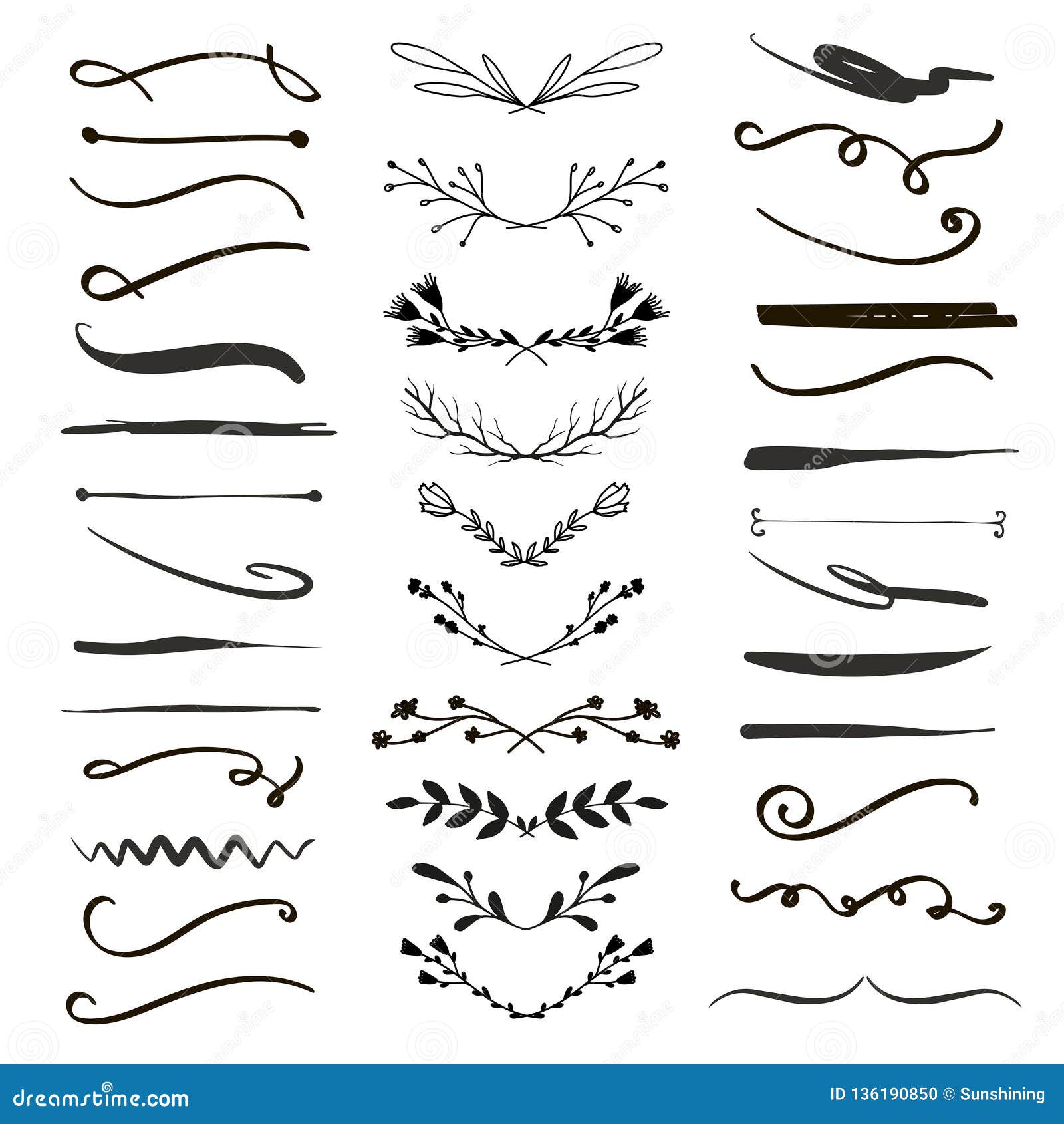 10 beautiful line decoration text designs for typography lovers