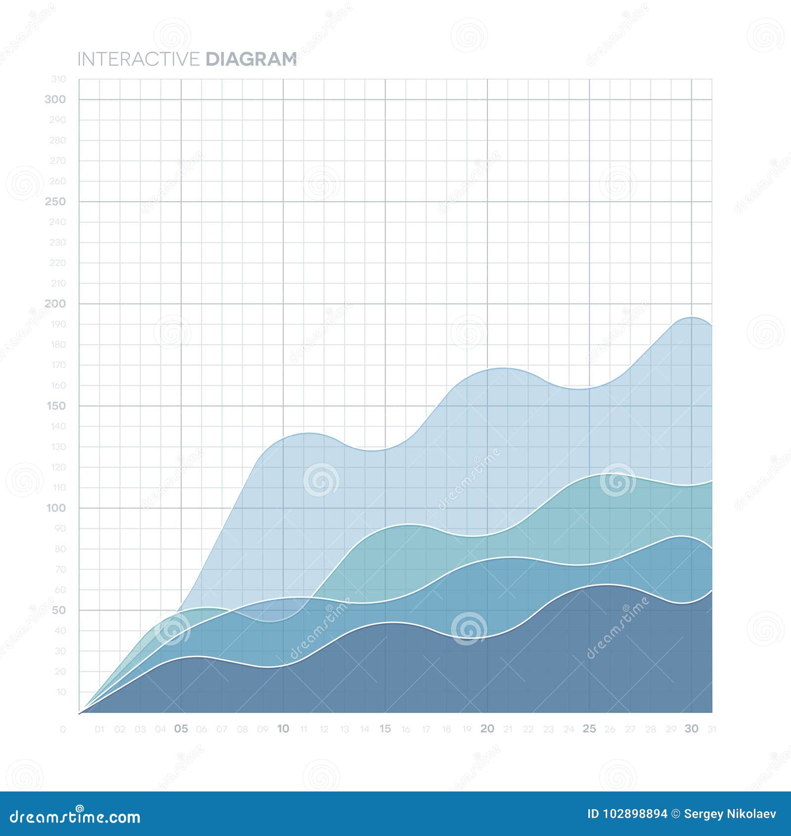 Line Chart. Diagram. stock vector. Illustration of chart - 102898894