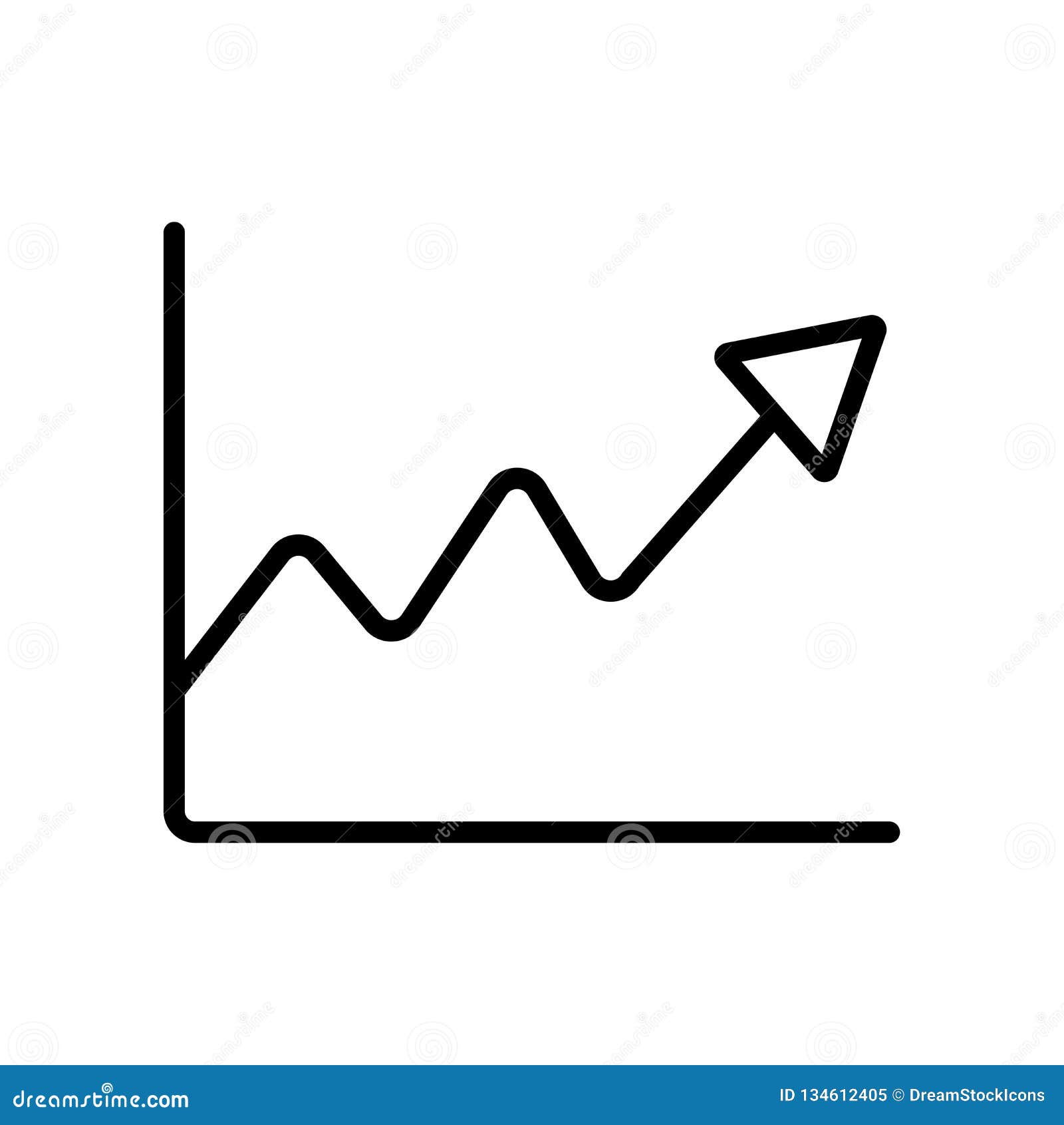 Line Chart Icon Vector Isolated on White Background, Line Chart Sign ... Line Chart Icon Vector Isolated on White Background, Line Chart Sign ...