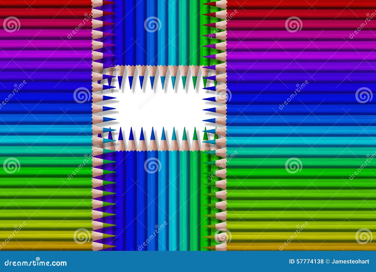 Line of Colored Pencils on Black Background Stock Photo - Image of ...