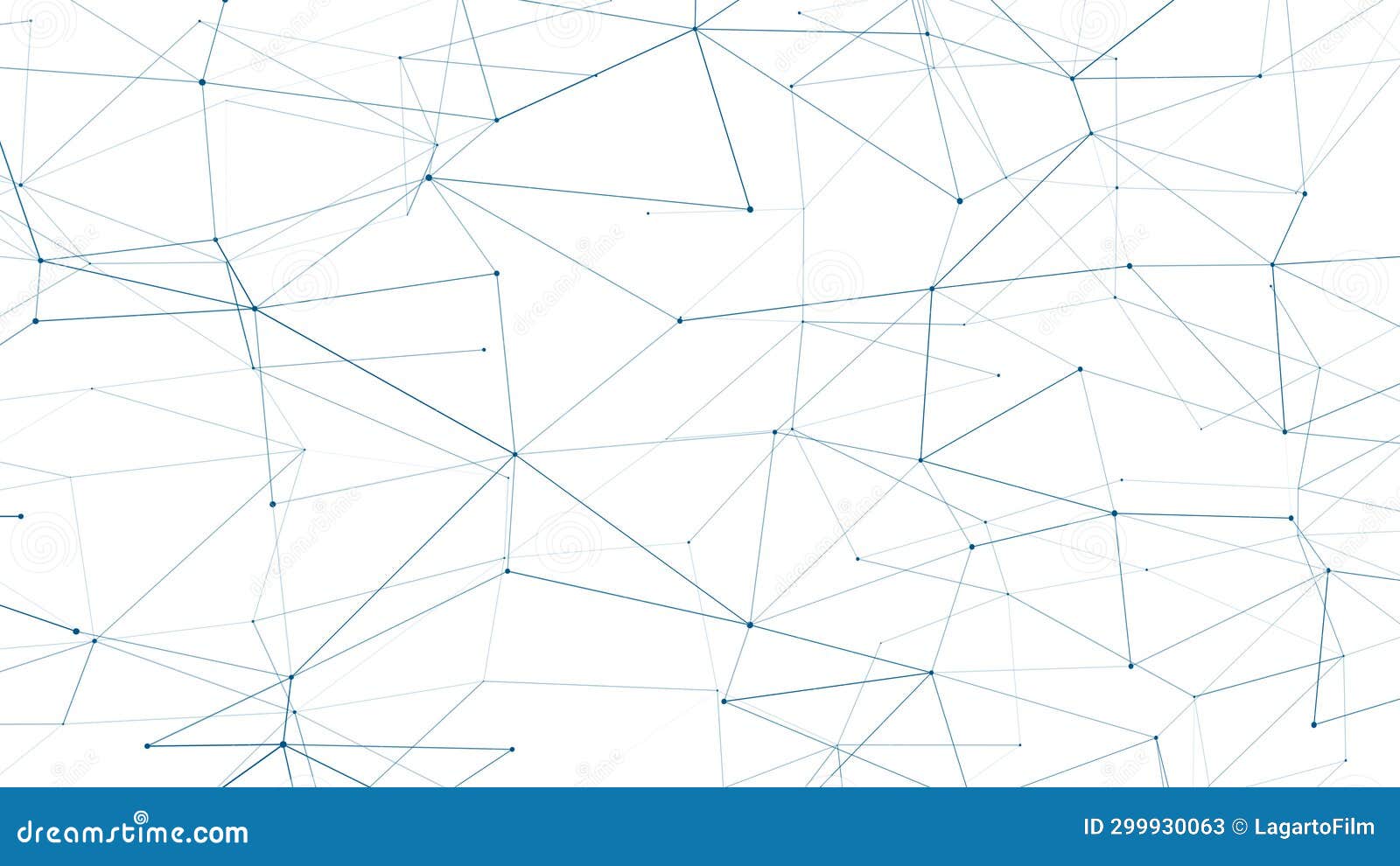 Line Connected White Background with Abstract Lines and Dots, Modern ...