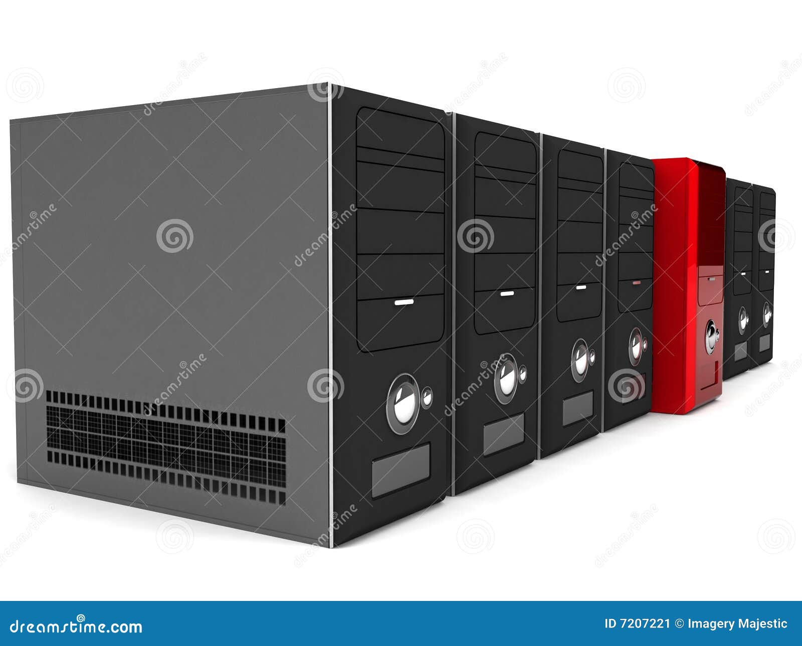 Line of cpu stock illustration. Illustration of system - 7207221