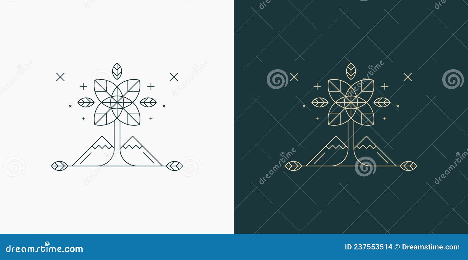 Line are Creative Illustration and Symbol for Logo Stock Vector ...