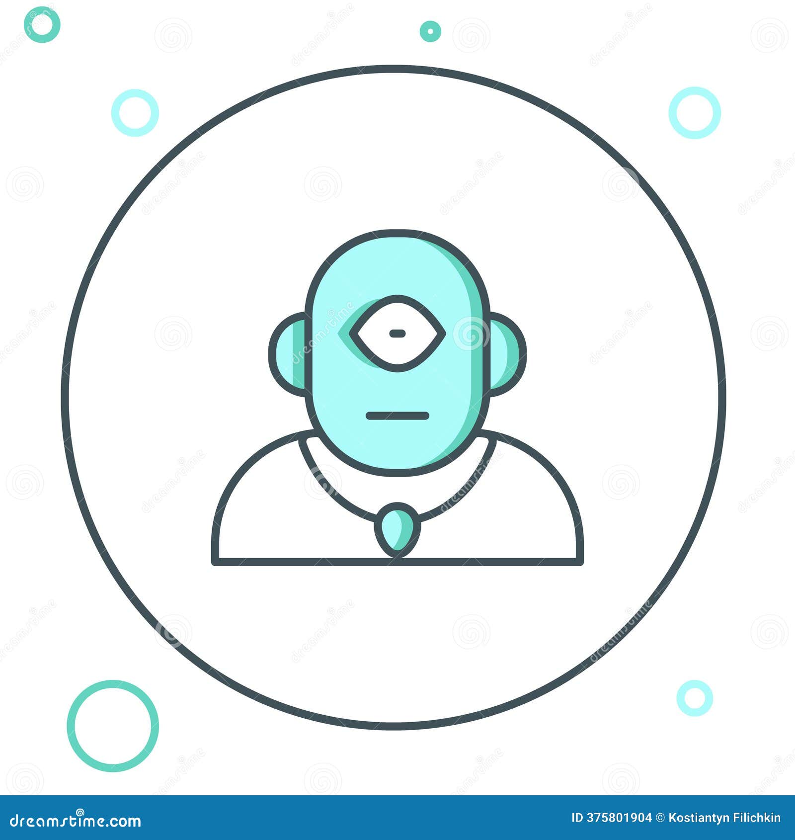 Polyphemus, The Mythical Cyclops Son Of The Sea God Poseidon Stock ...