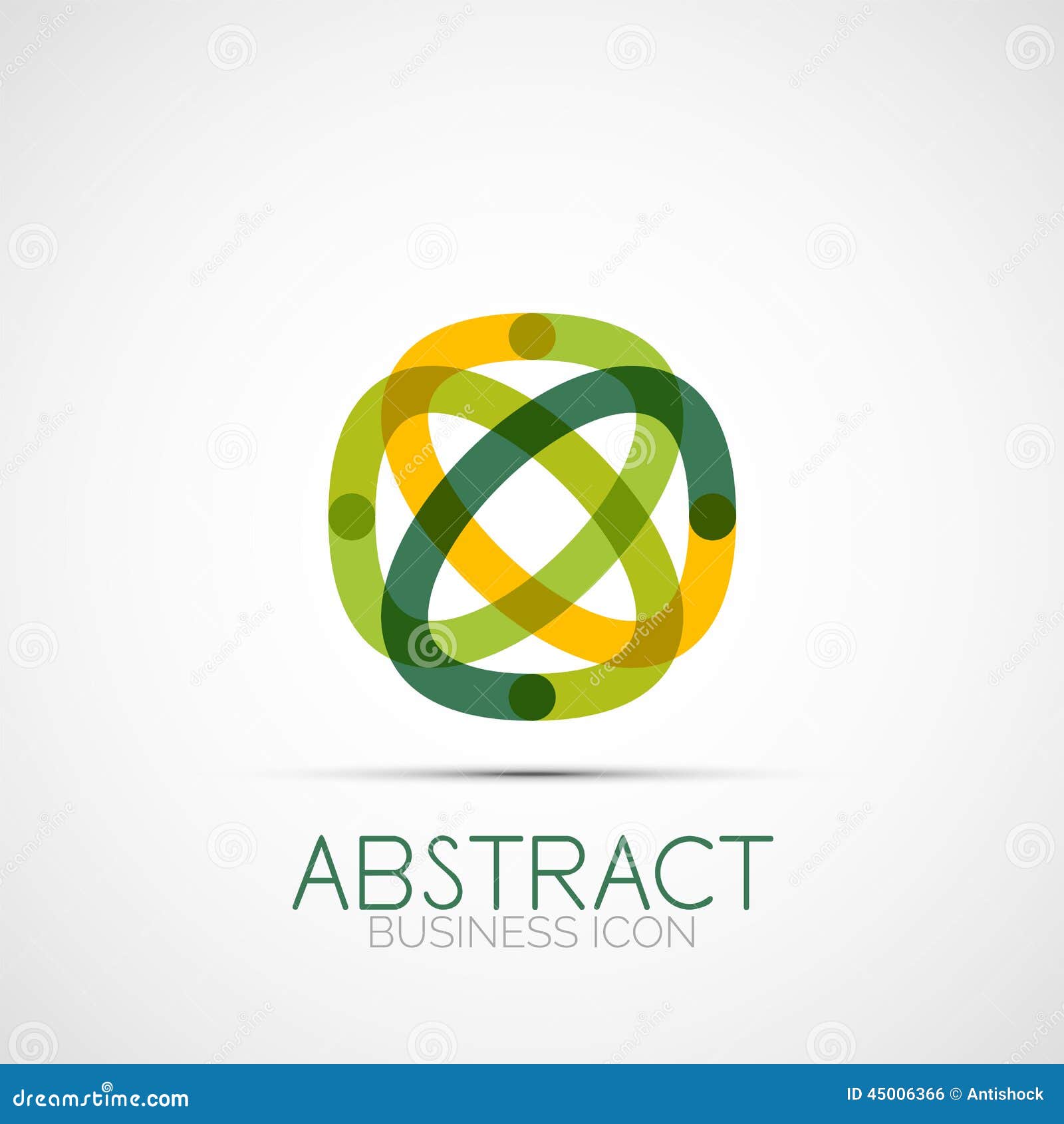 Line design loop logo stock vector. Illustration of light - 45006366